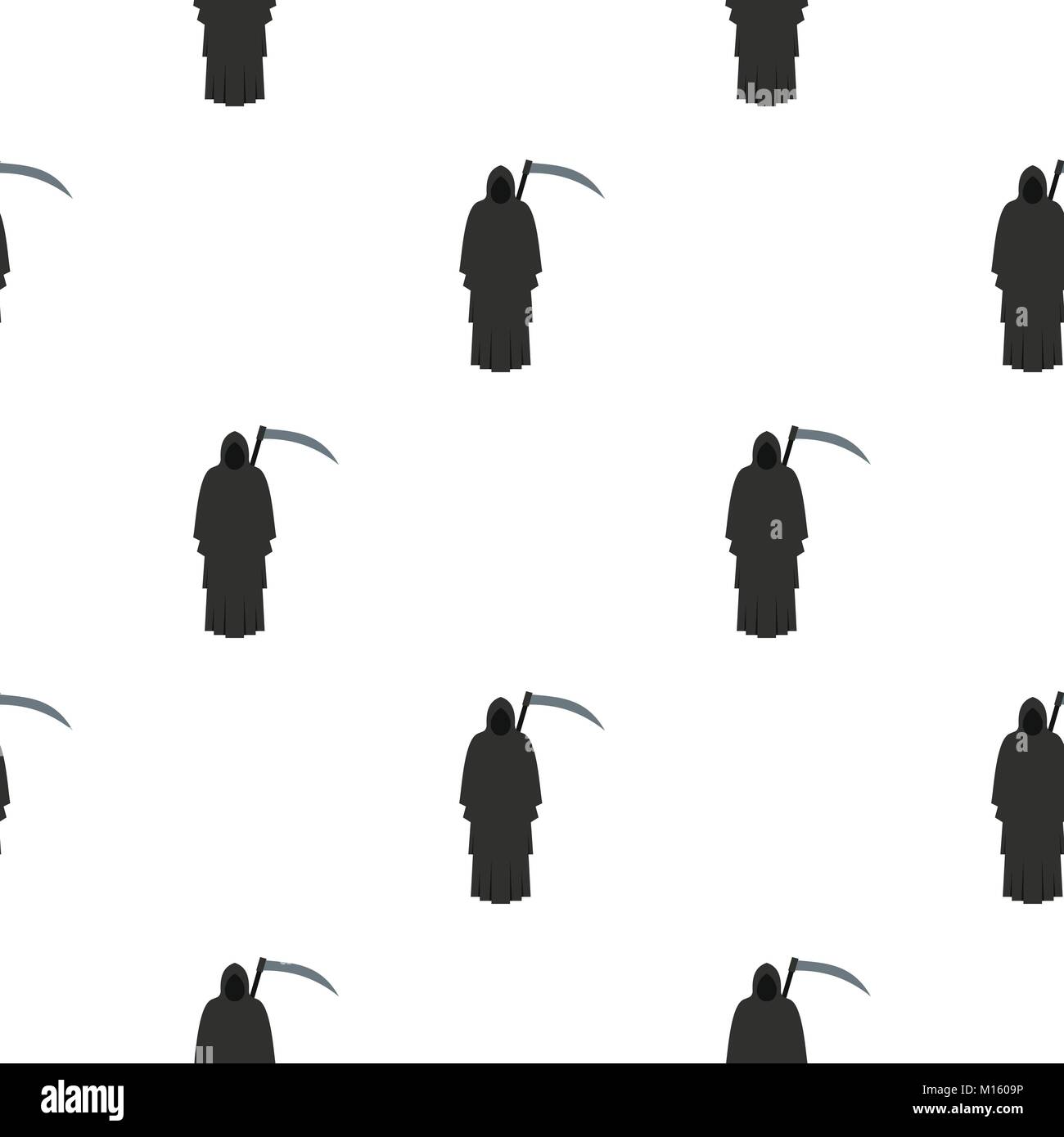 Grim reaper pattern seamless Stock Vector Image & Art - Alamy
