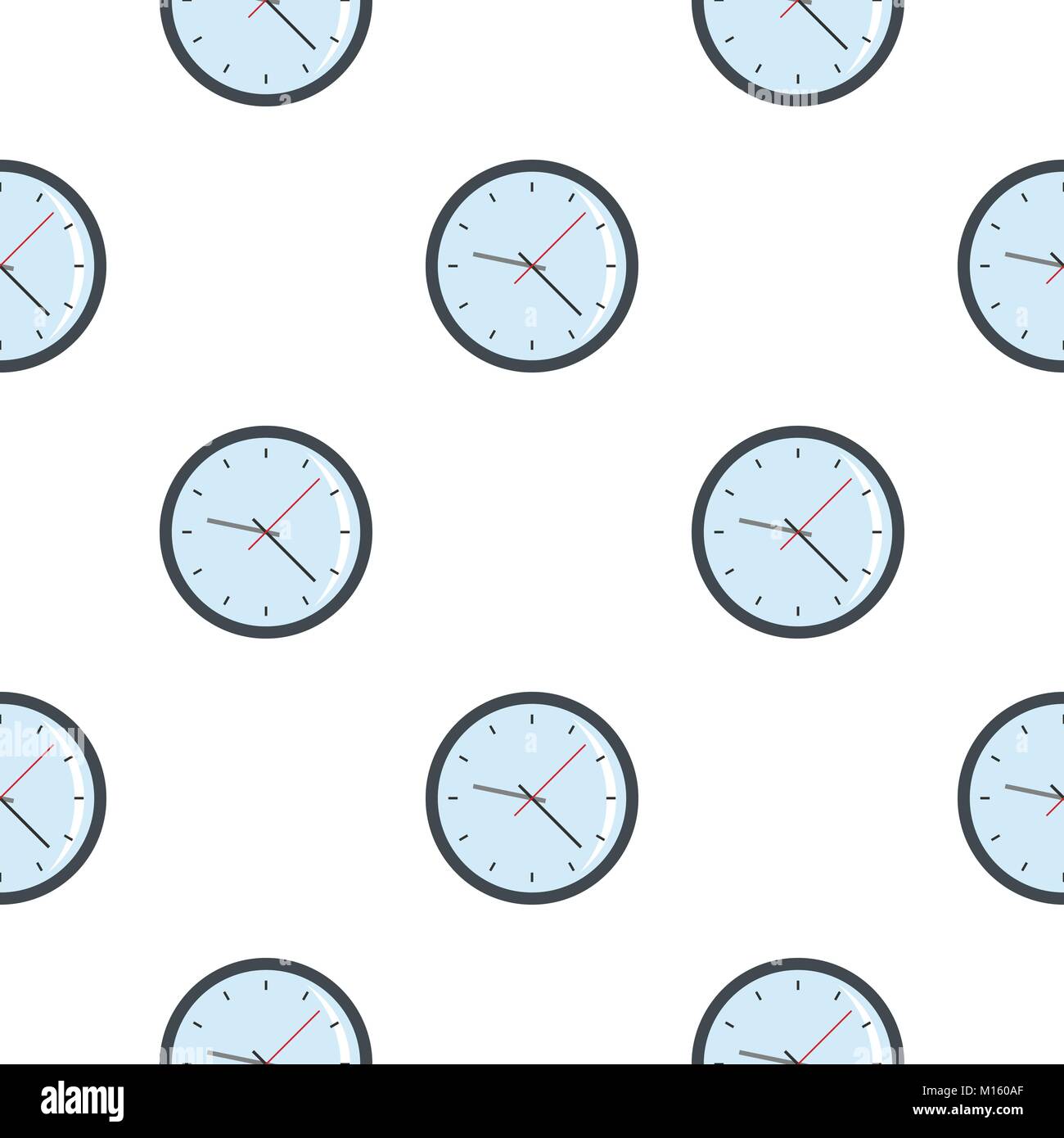 Round analog clock face pattern seamless Stock Vector Image & Art - Alamy