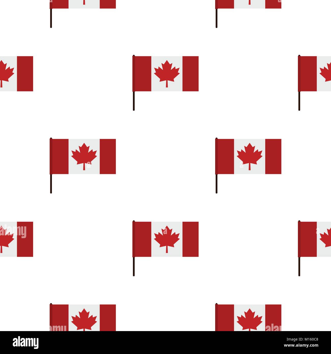 Canadian flag pattern seamless Stock Vector Image & Art - Alamy