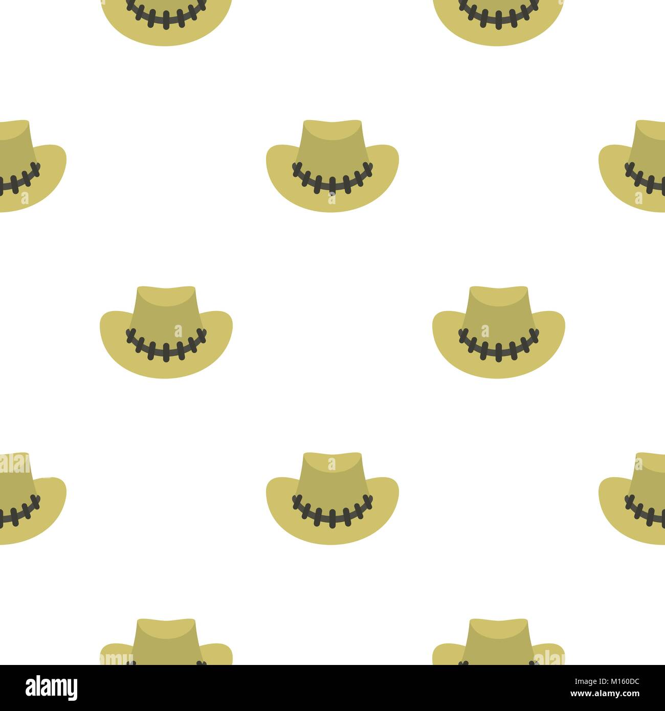 Cowboy hat pattern seamless Stock Vector Image & Art - Alamy