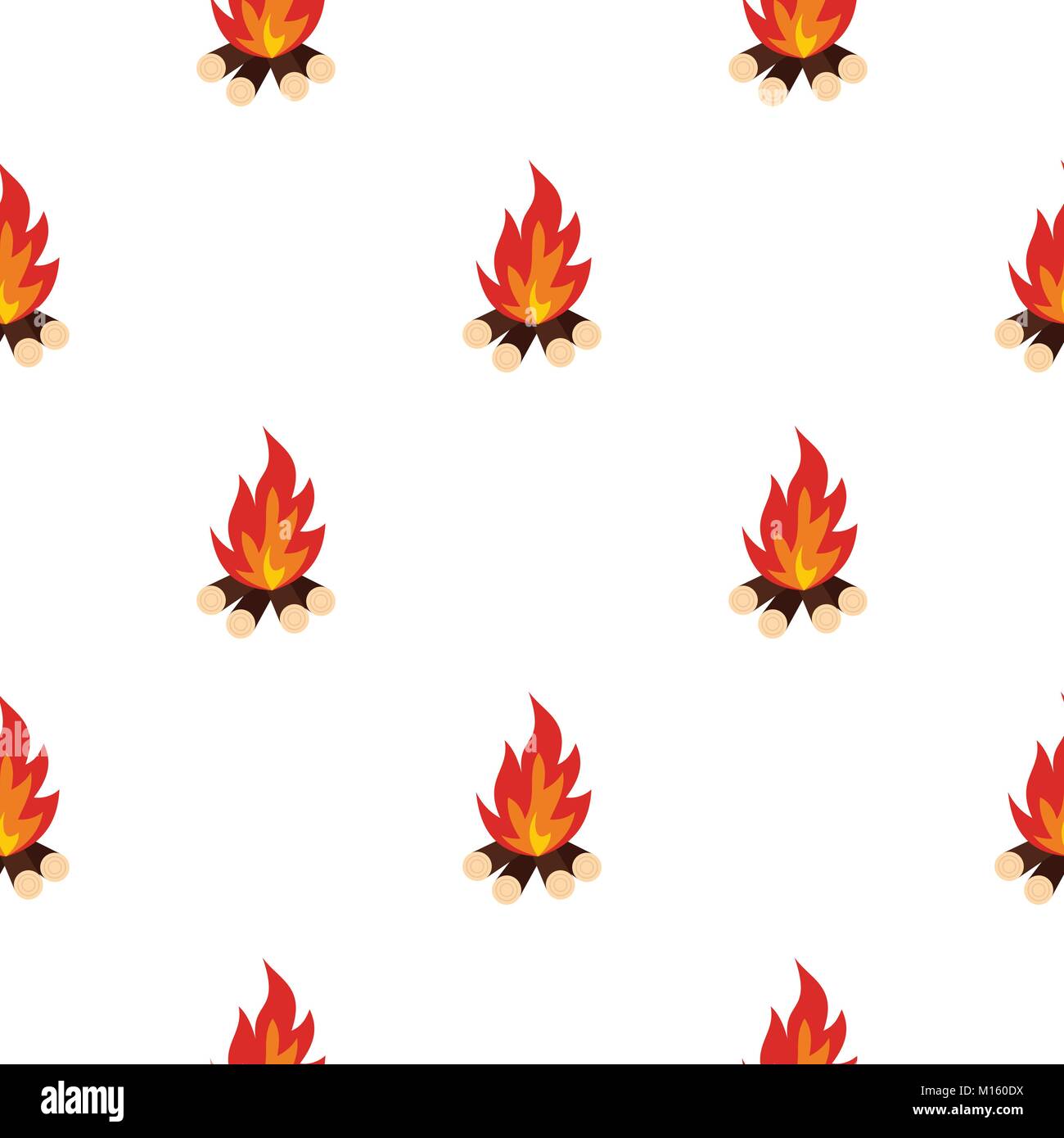 Bonfire pattern seamless Stock Vector Image & Art - Alamy