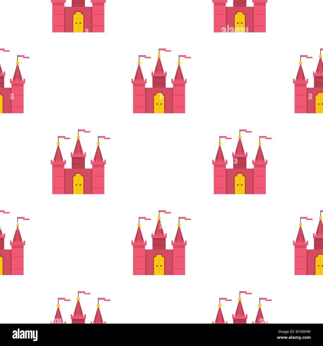 Castle pattern seamless Stock Vector Image & Art - Alamy