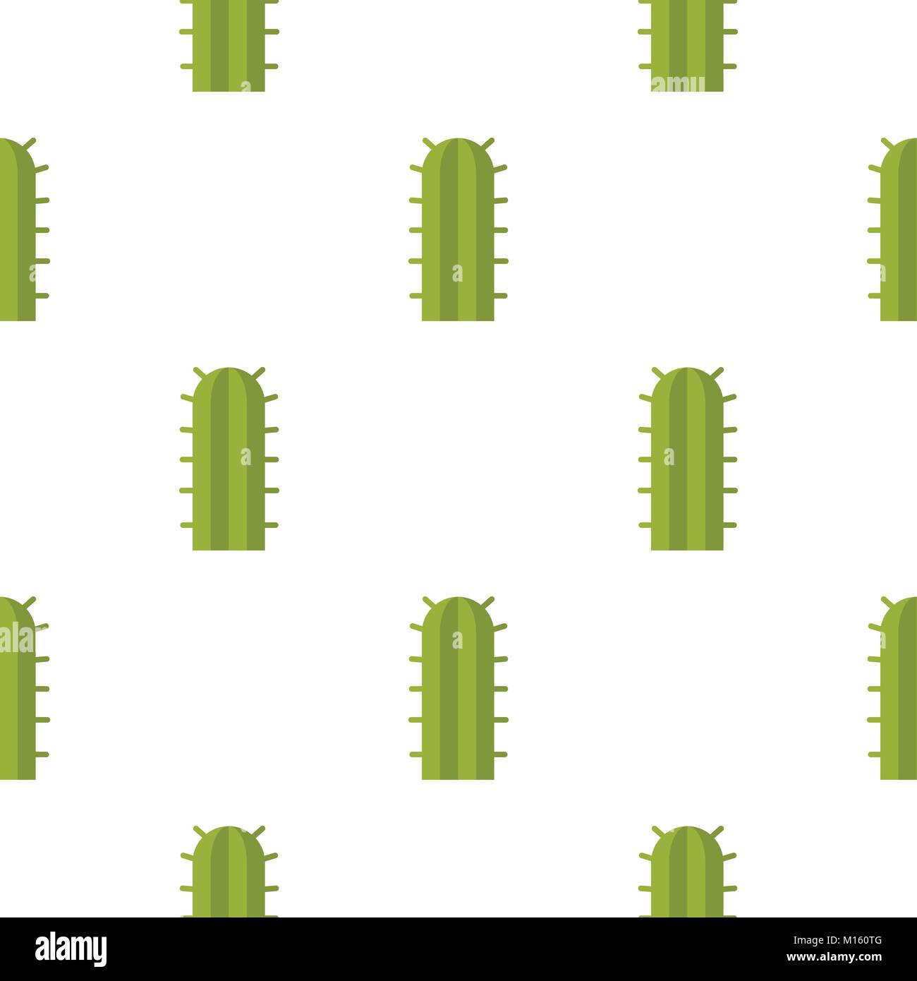 Green cactus plant pattern seamless Stock Vector Image & Art - Alamy