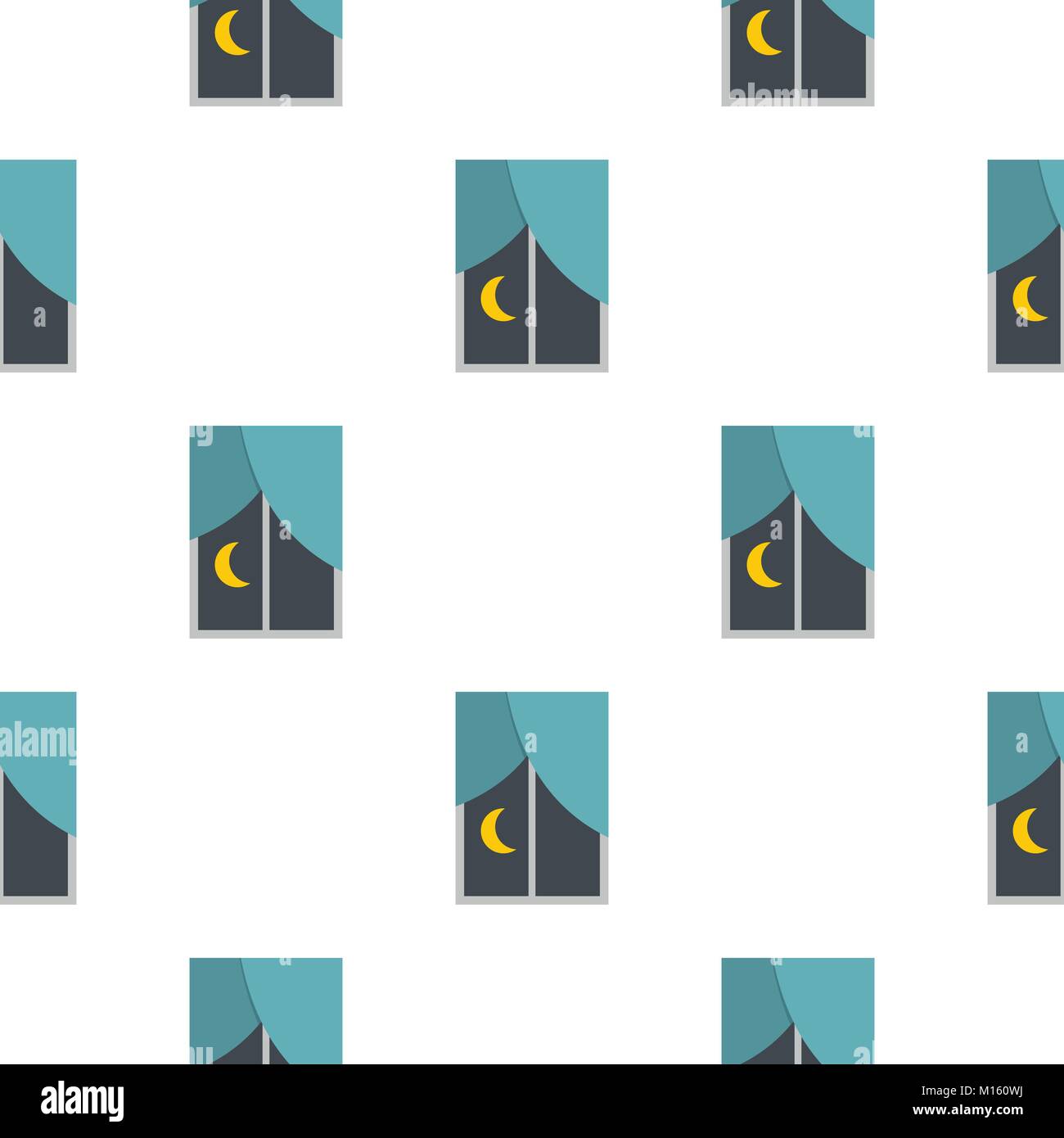 Night view from a window pattern seamless Stock Vector Image & Art - Alamy