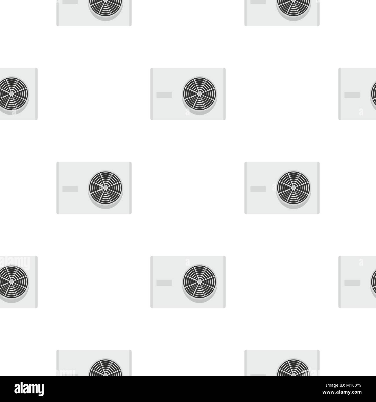 Commercial air conditioning unit Stock Vector Images - Alamy