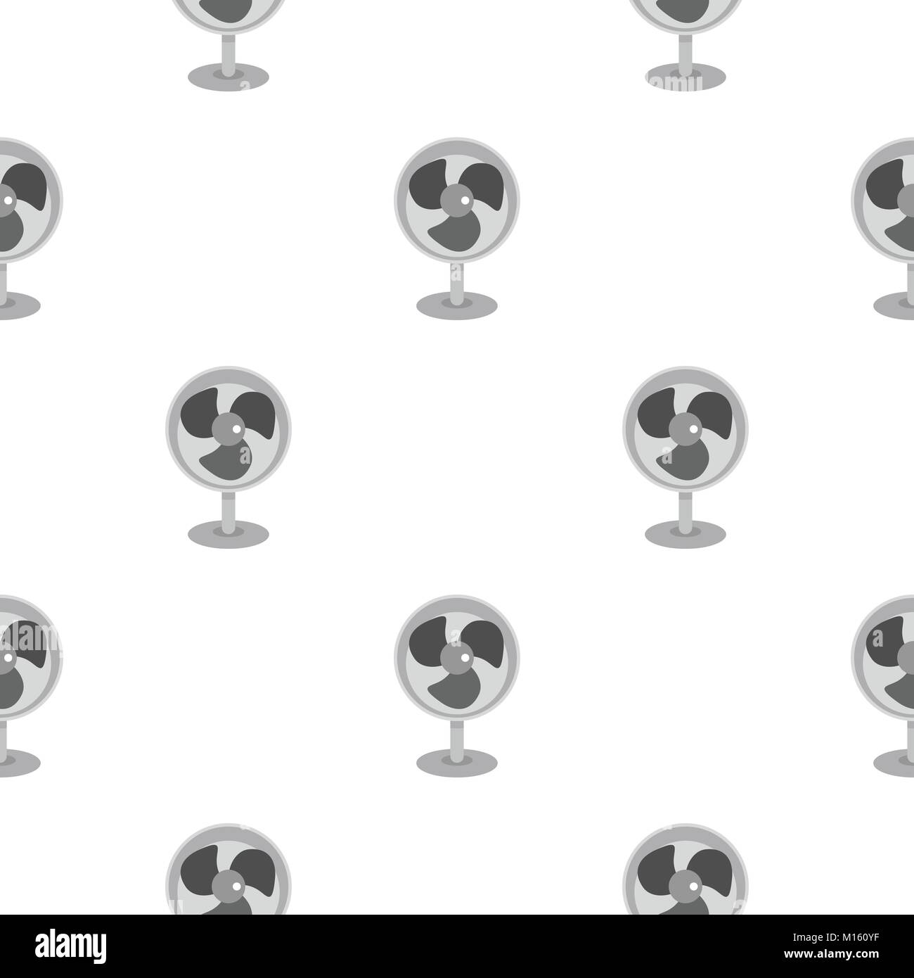 Retro electric fan pattern seamless Stock Vector Image & Art - Alamy