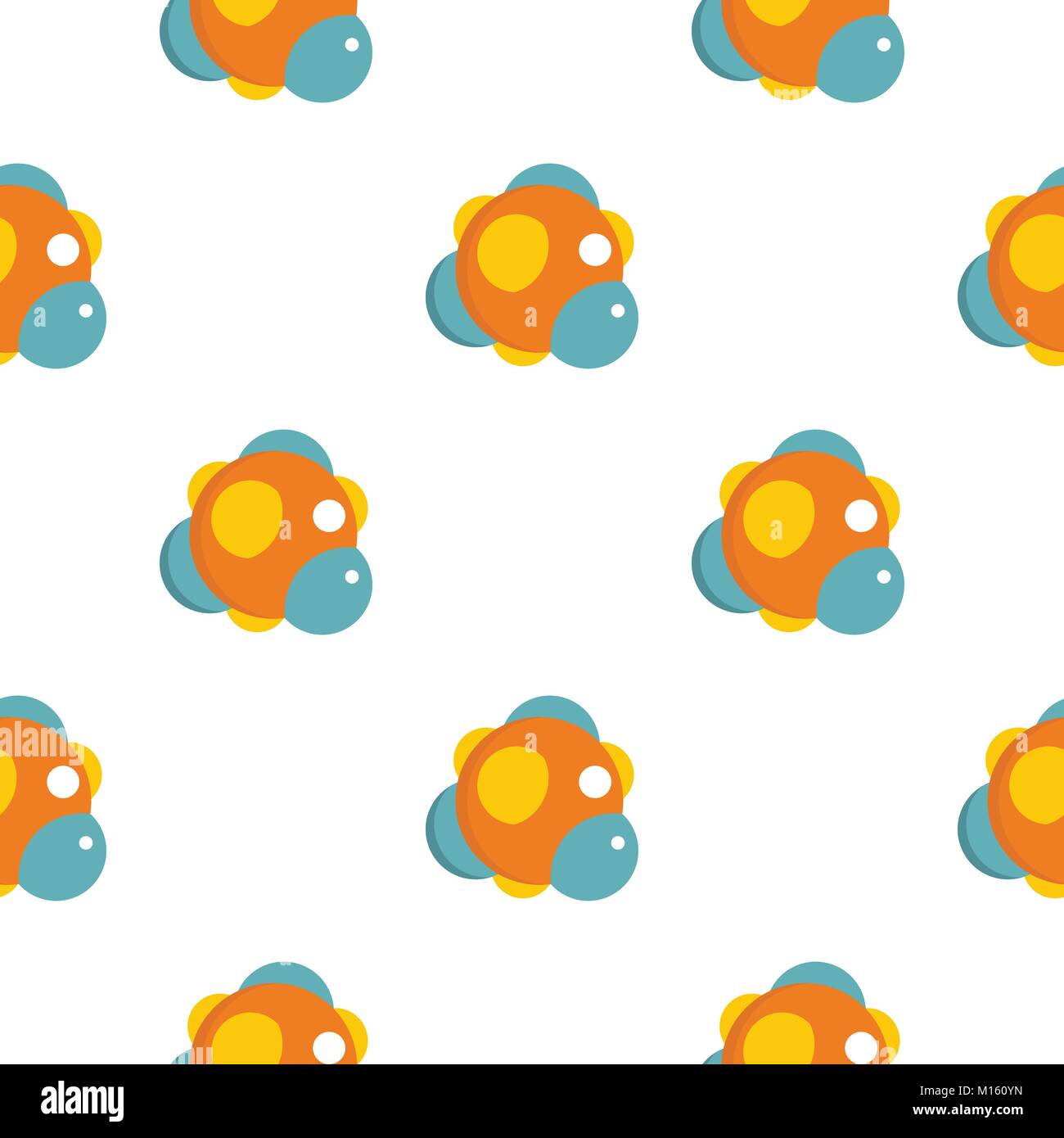 Group of atoms forming molecule pattern seamless Stock Vector Image ...