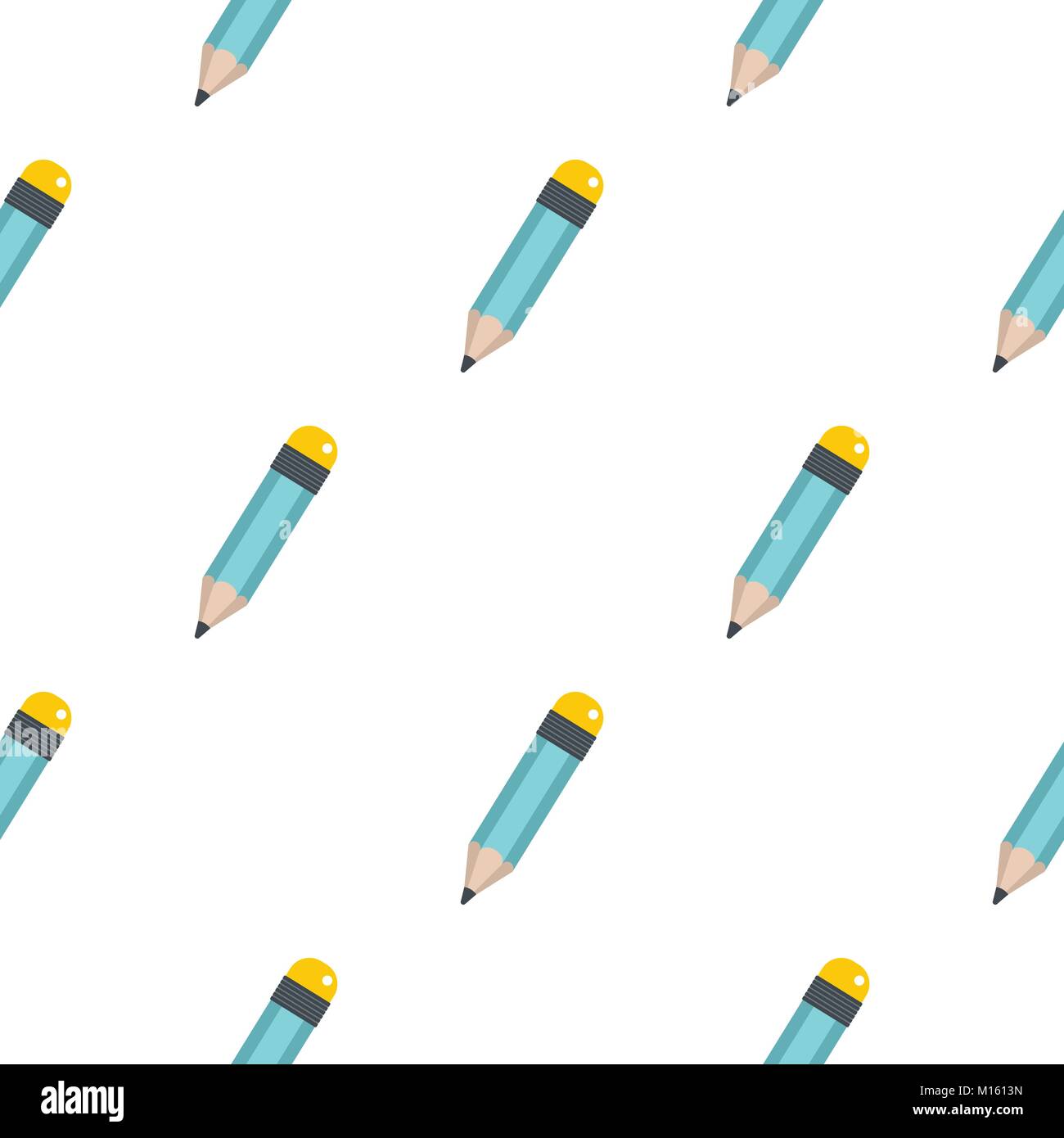 Pencil pattern seamless Stock Vector Image & Art - Alamy