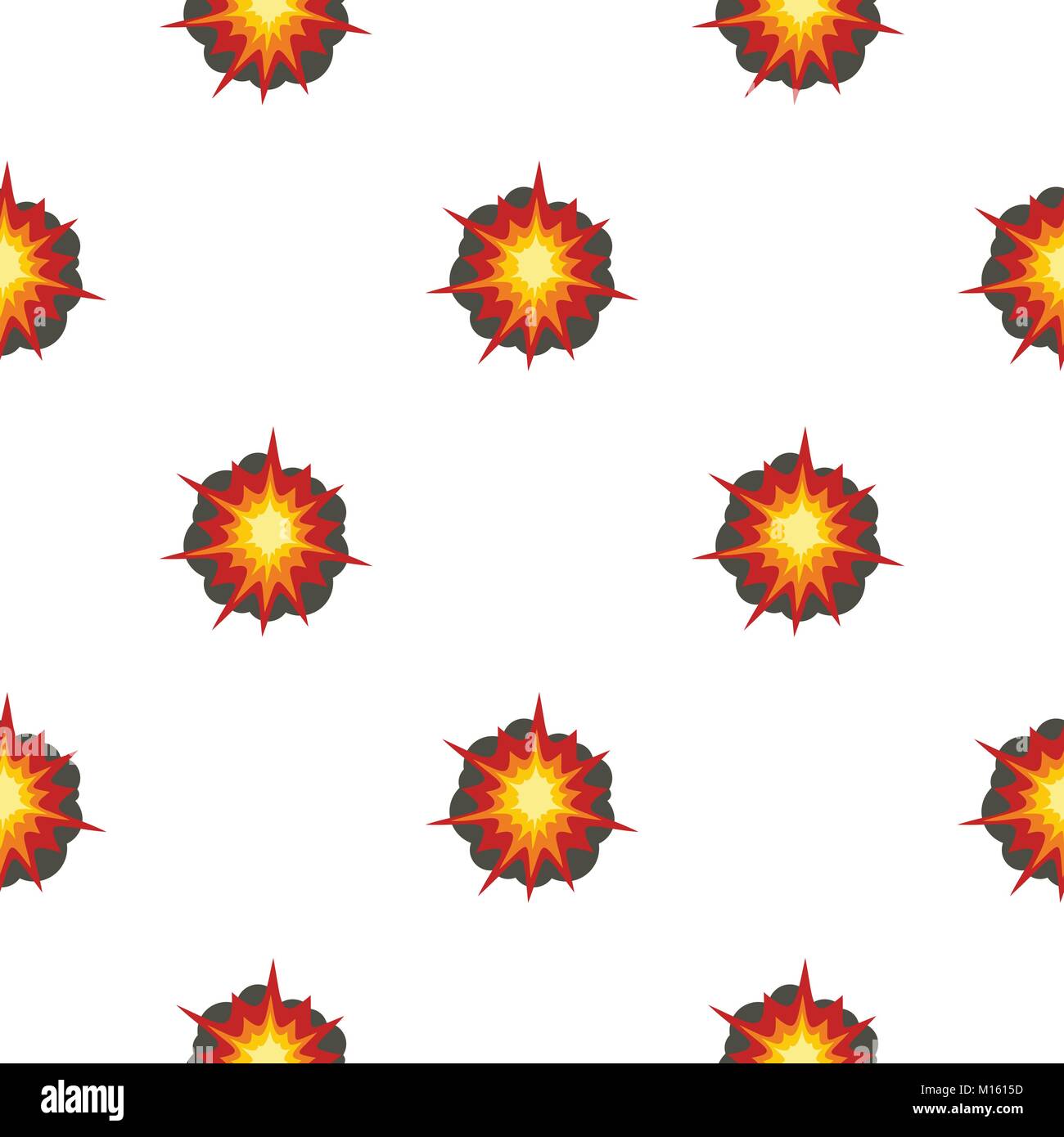 Fire explosion pattern seamless Stock Vector Image & Art - Alamy