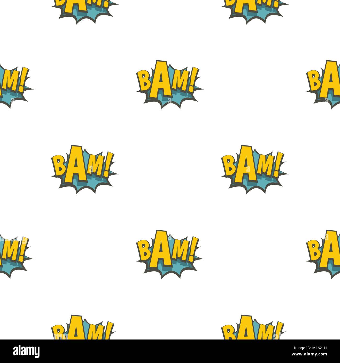 BAM, comic book explosion pattern seamless Stock Vector Image & Art - Alamy
