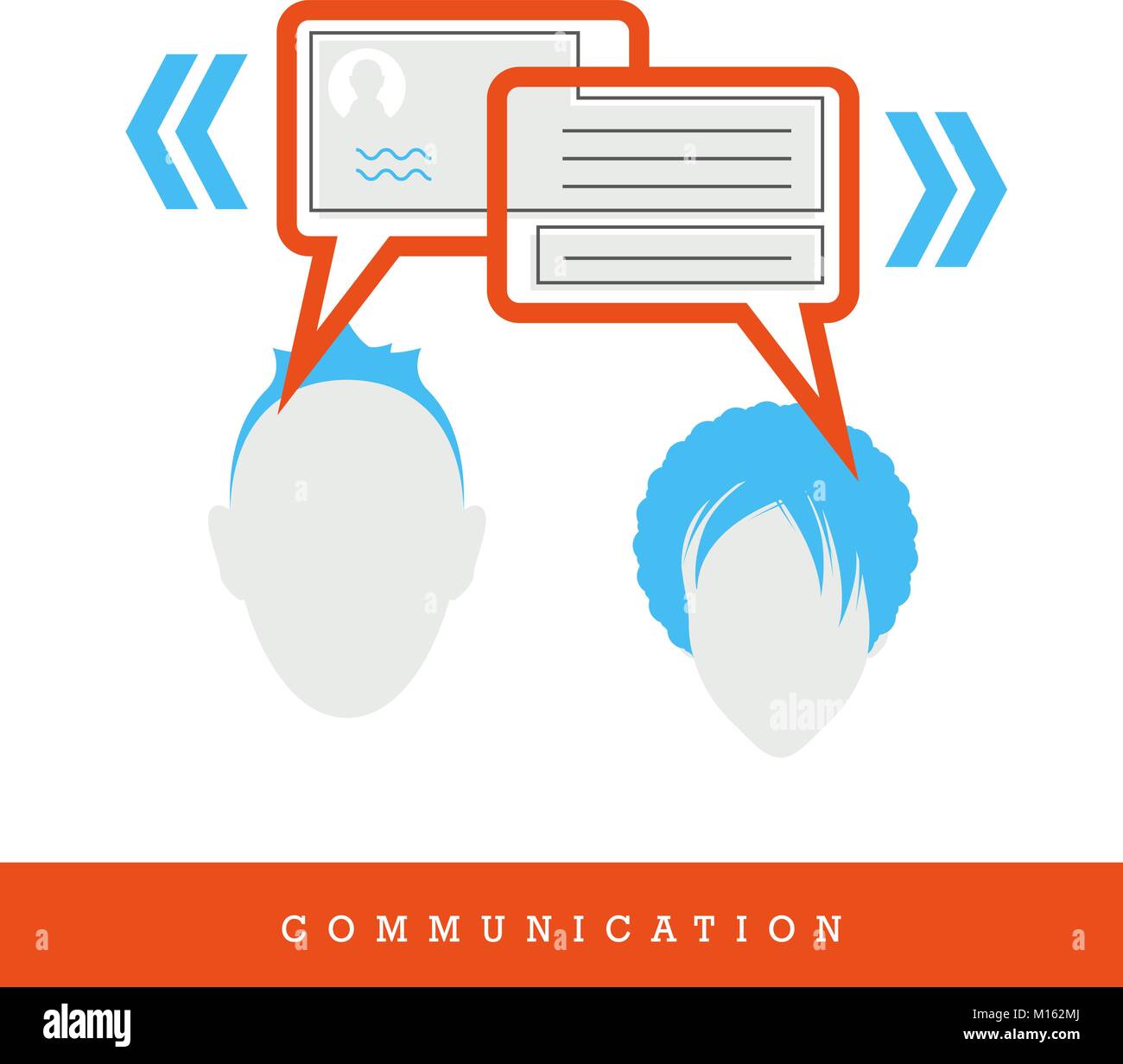 Communication. Chat, People Dialogue - Conversation - Concept Icon ...