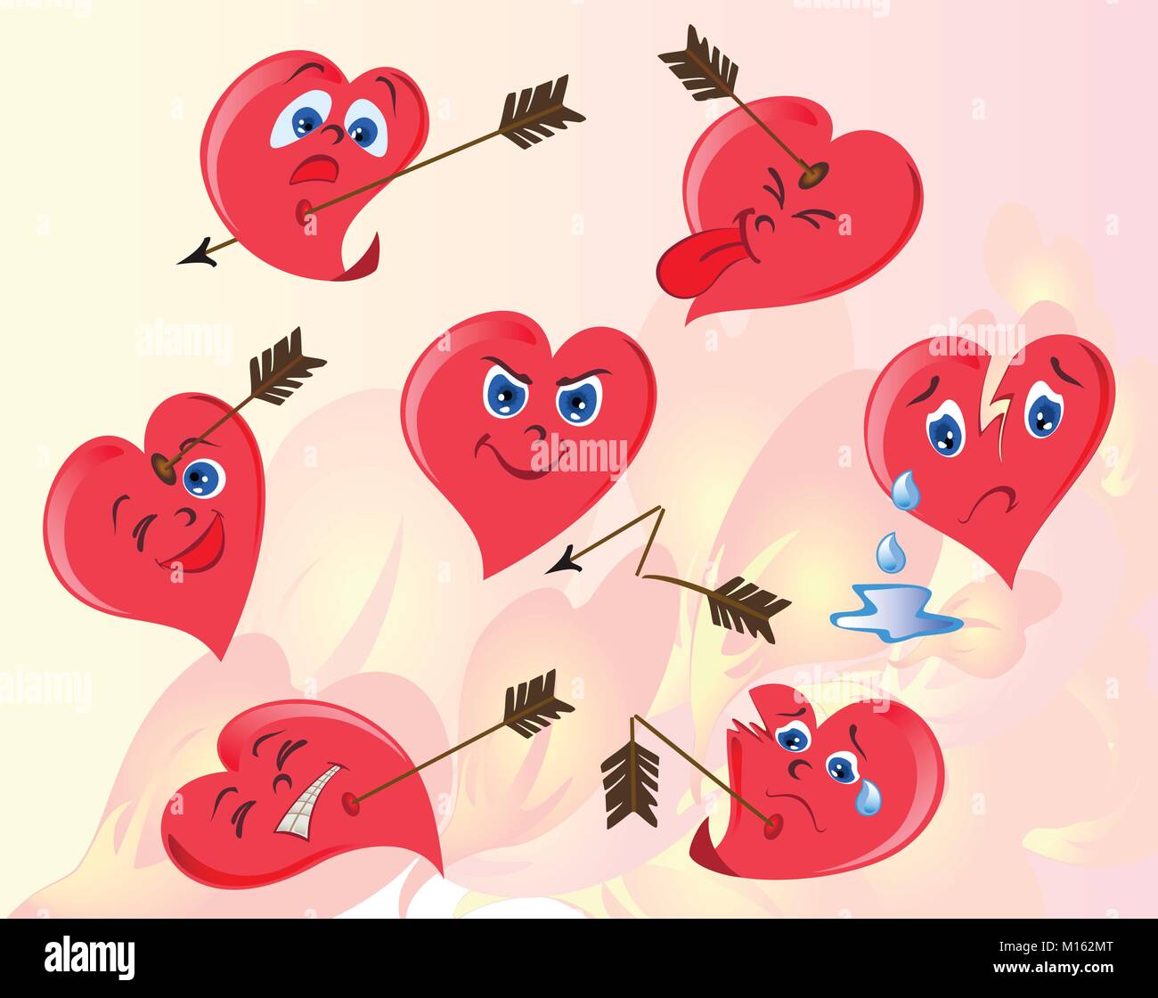 Wedding funny face Stock Vector Images - Alamy