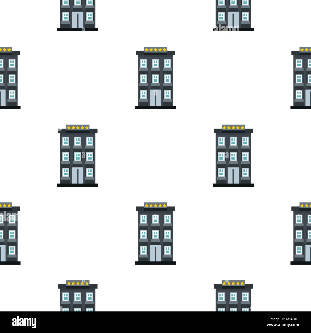 Abstract hotel architecture pattern Cut Out Stock Images & Pictures - Alamy