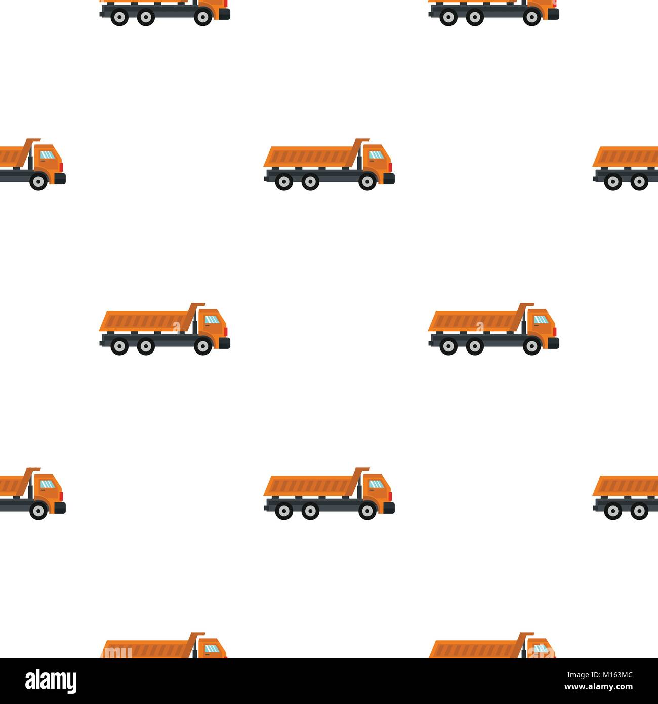 Truck pattern flat Stock Vector Image & Art - Alamy