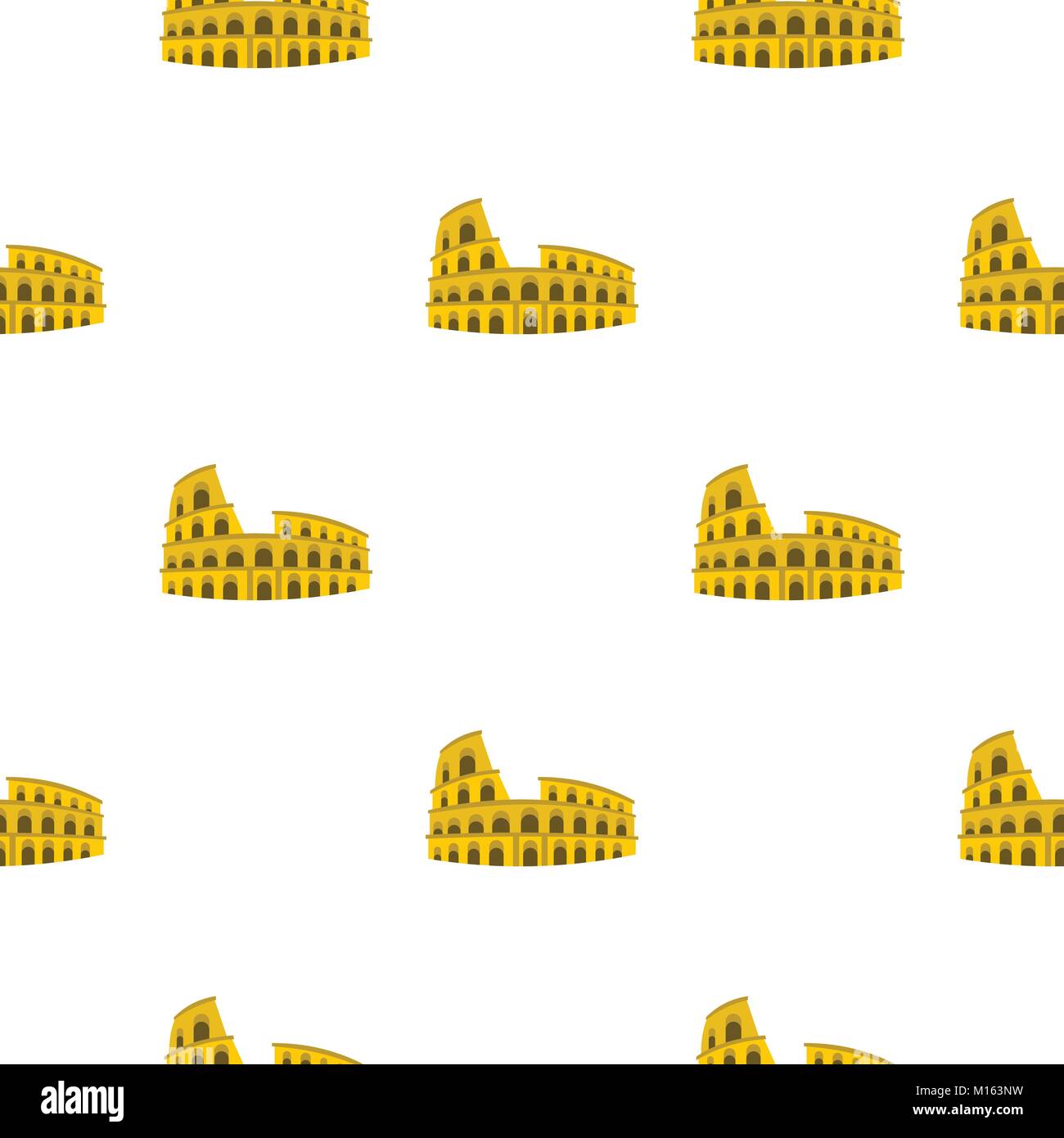 Coliseum pattern flat Stock Vector Image & Art - Alamy