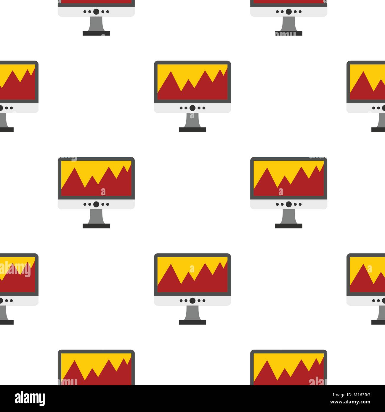 Computer desktop wallpaper picture Stock Vector Images - Alamy