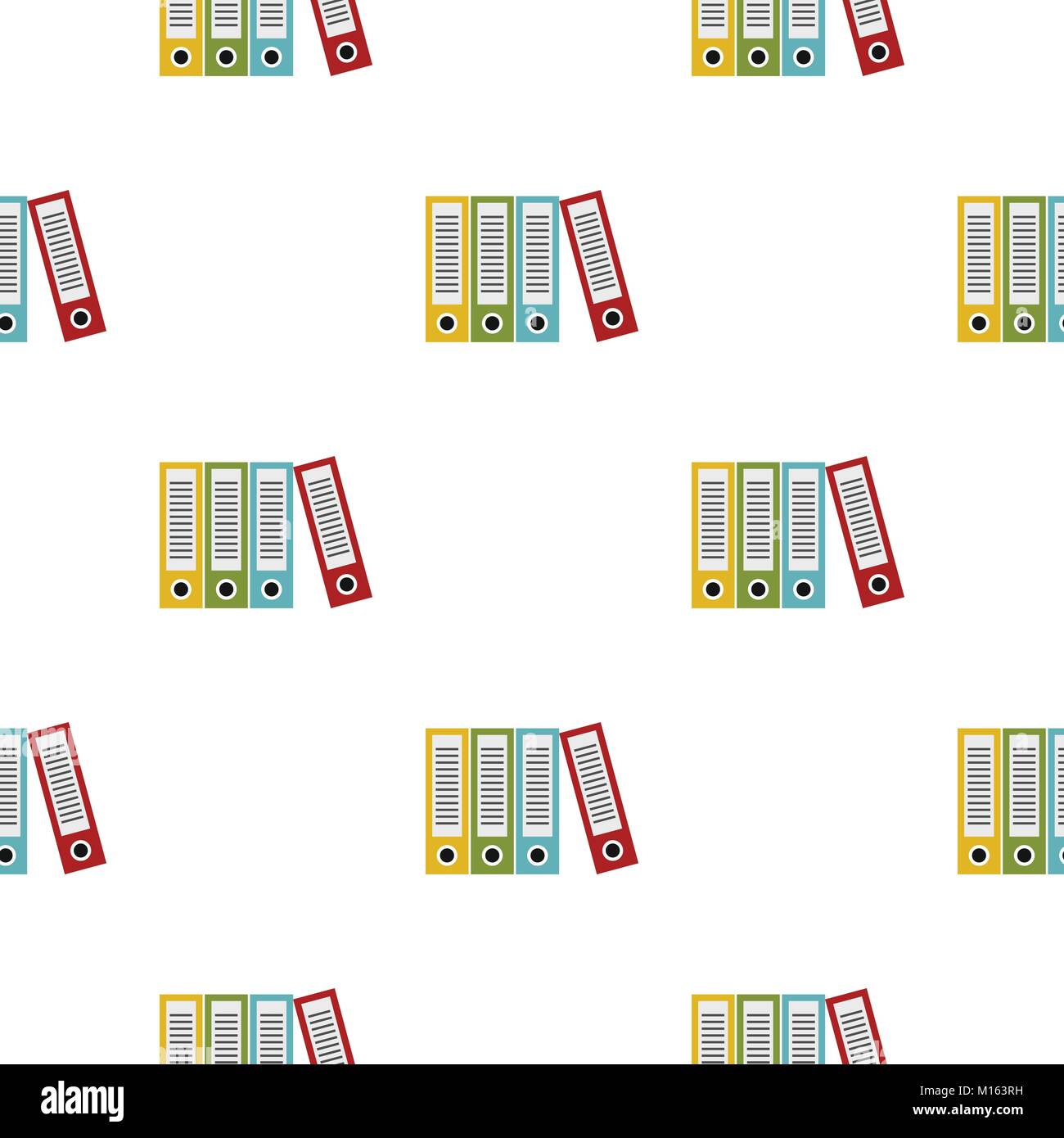 Folders pattern flat Stock Vector Image & Art - Alamy