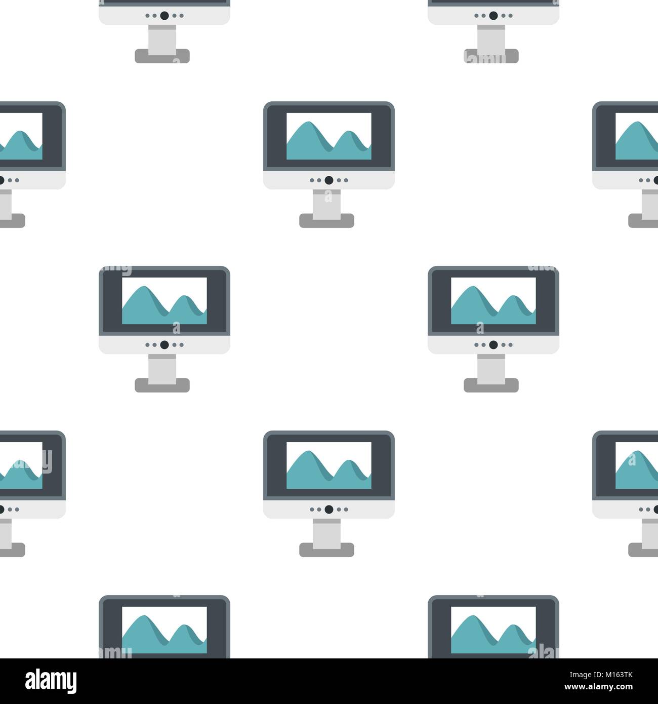 Computer pattern flat Stock Vector Image & Art - Alamy