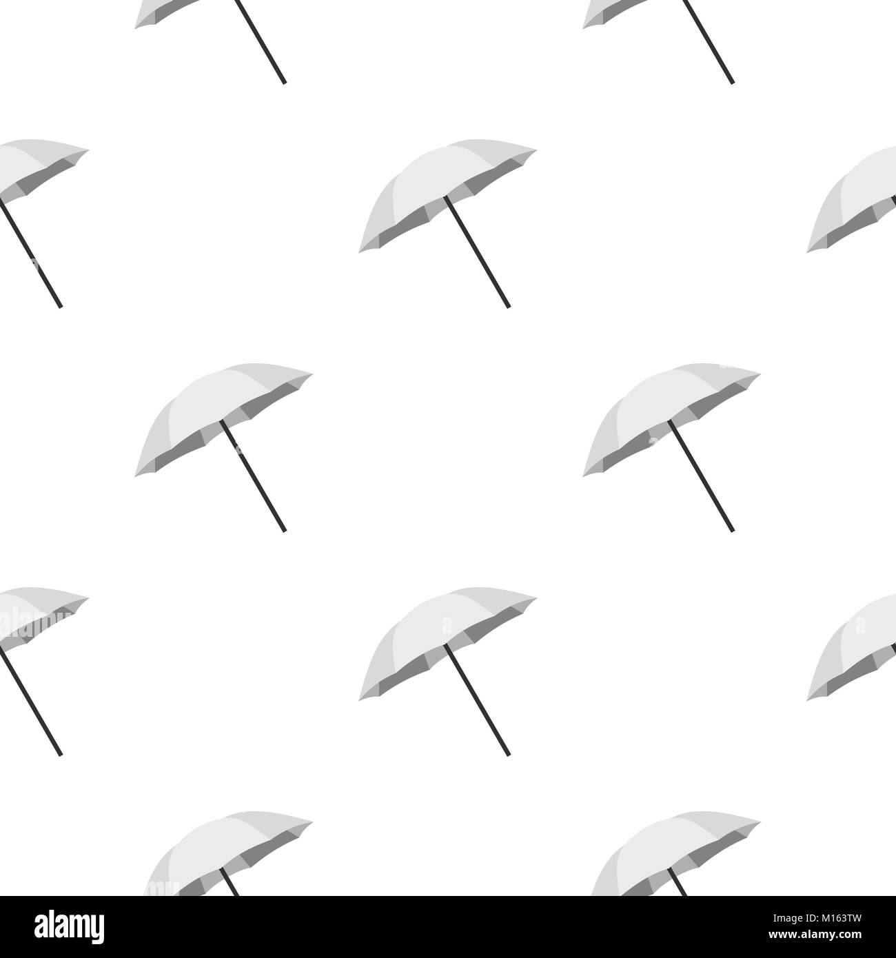 Umbrella pattern flat Stock Vector Image & Art - Alamy