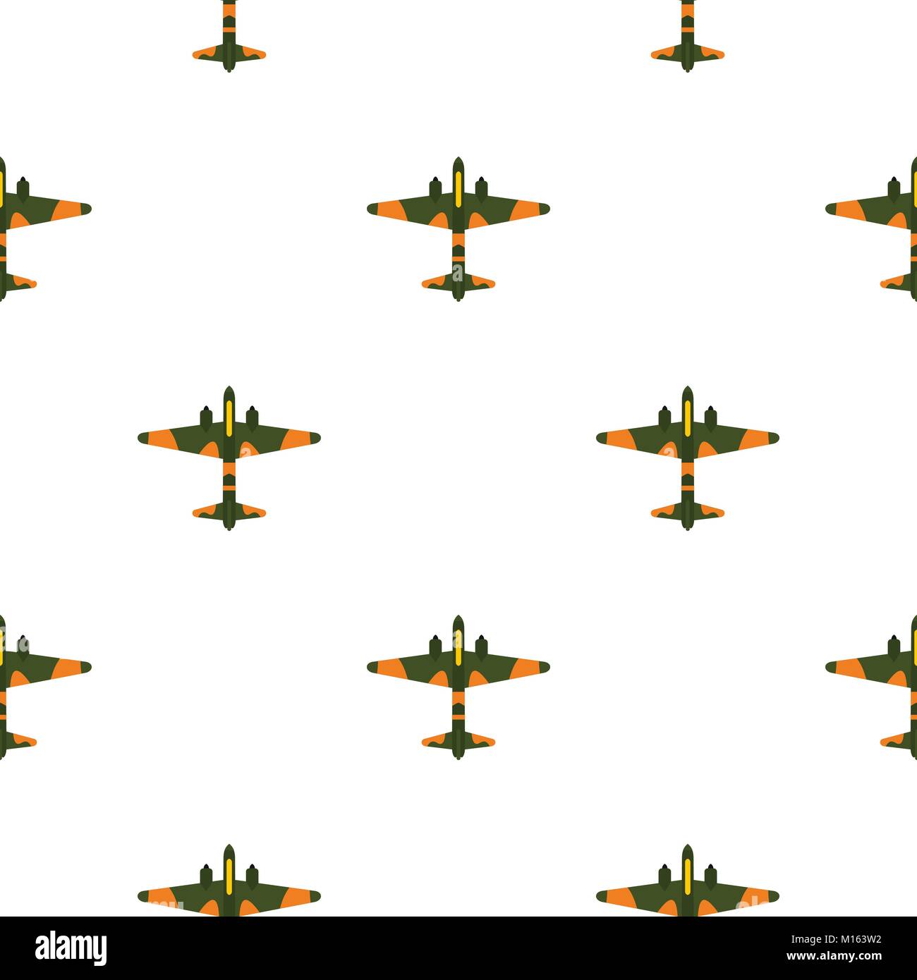 Military aircraft pattern seamless Cut Out Stock Images & Pictures - Alamy