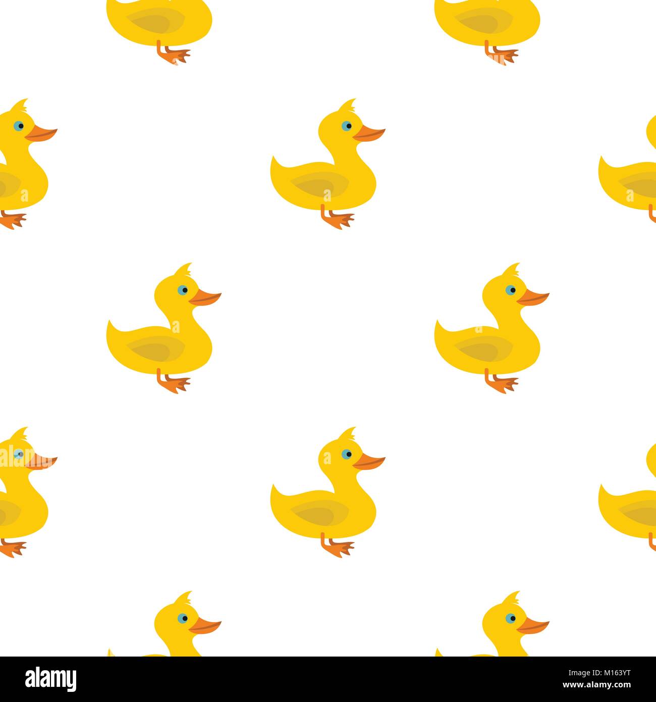 Duck pattern flat Stock Vector Image & Art - Alamy