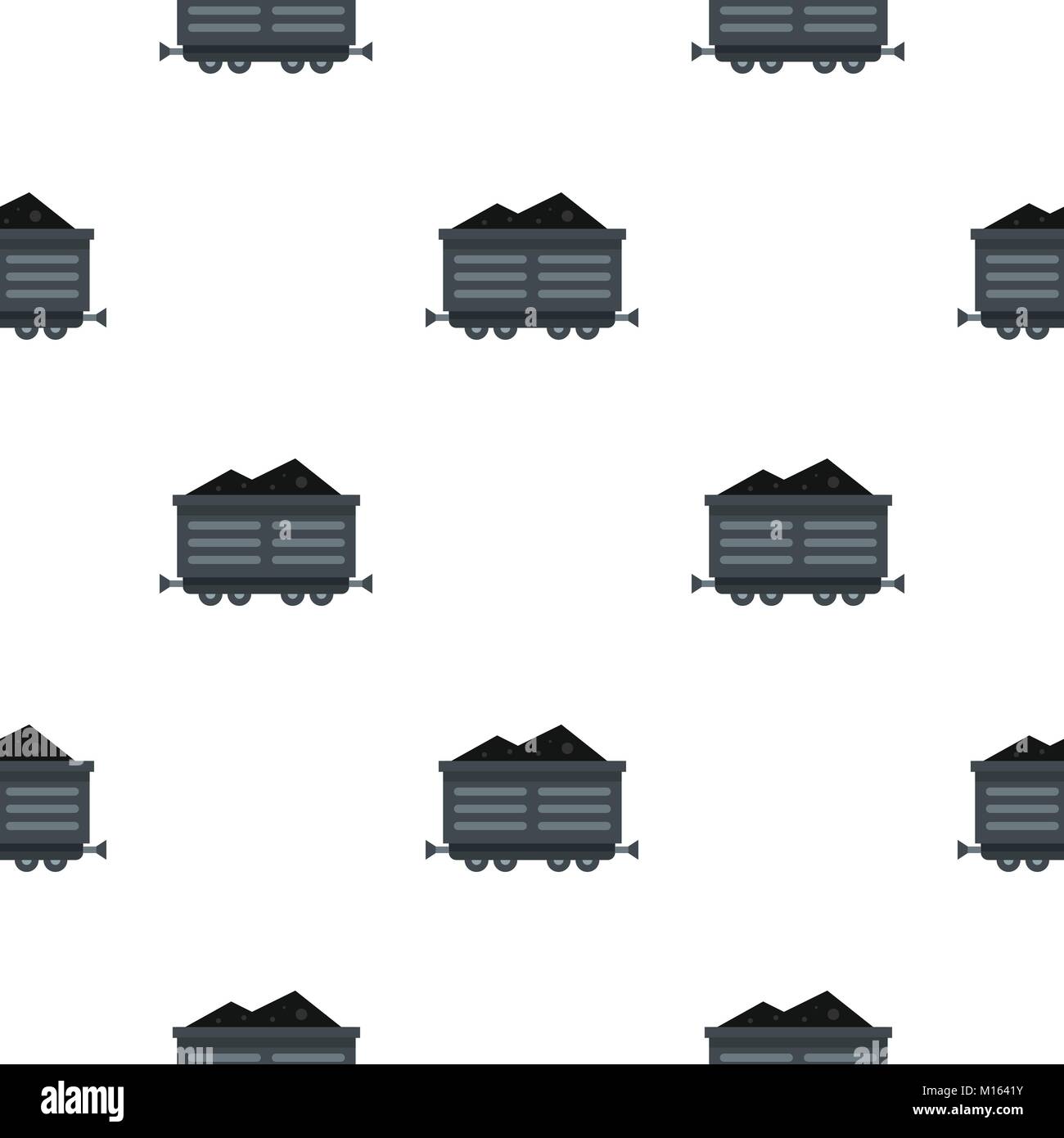 Empty coal train Stock Vector Images - Alamy