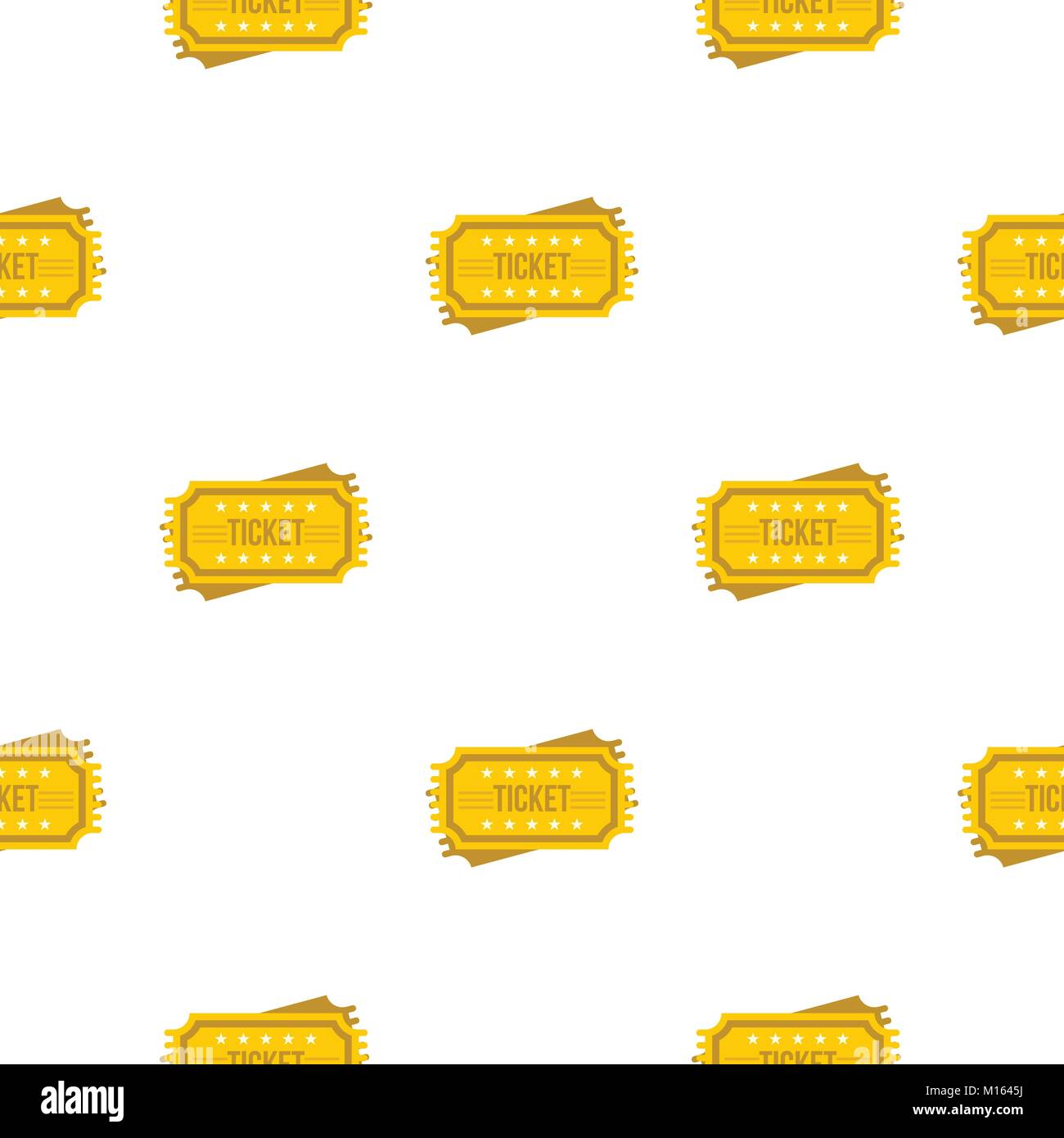 Ticket pattern flat Stock Vector Image & Art - Alamy