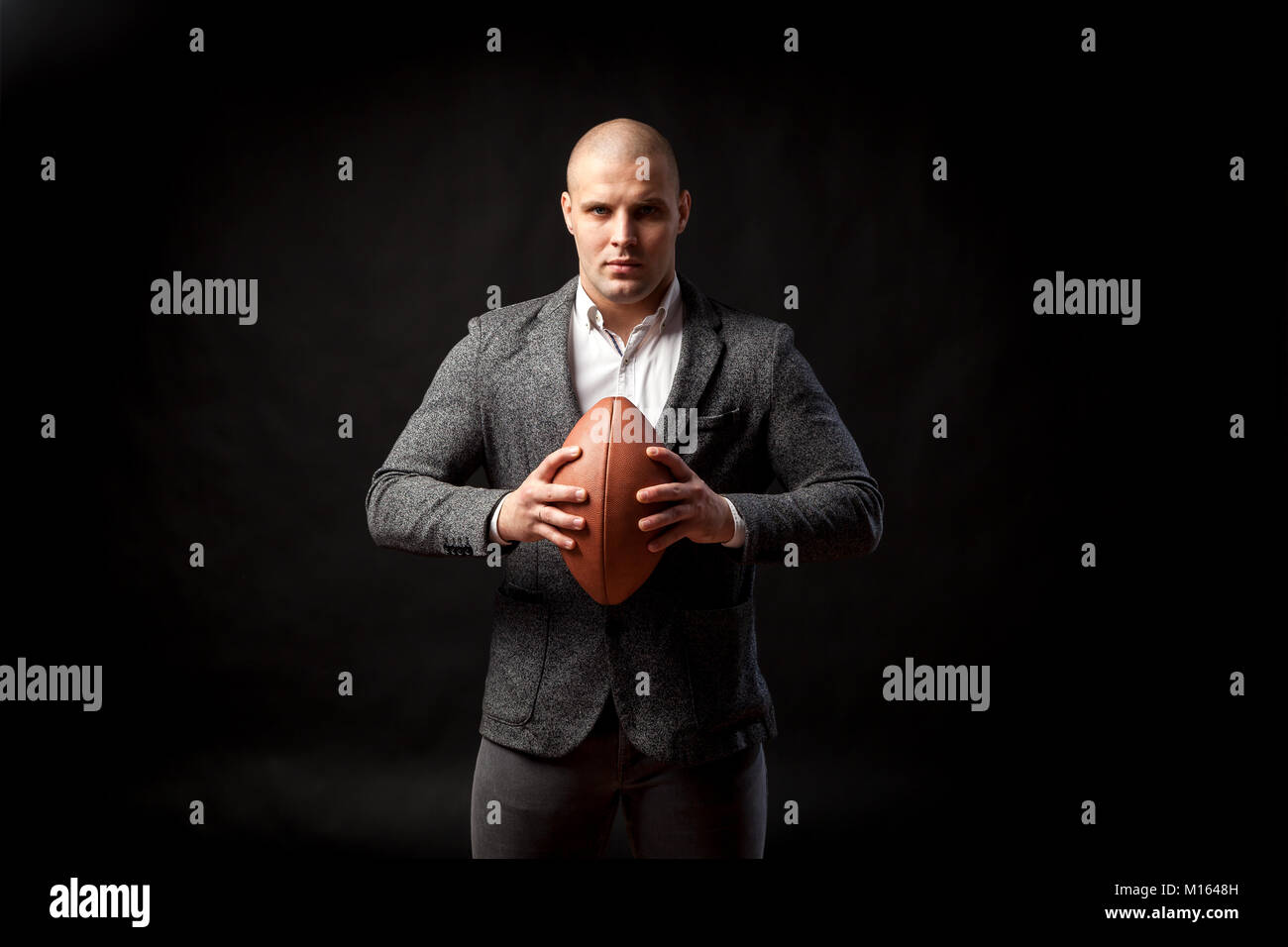 Bald Male Rugby Player Stock Photos & Bald Male Rugby Player Stock ...