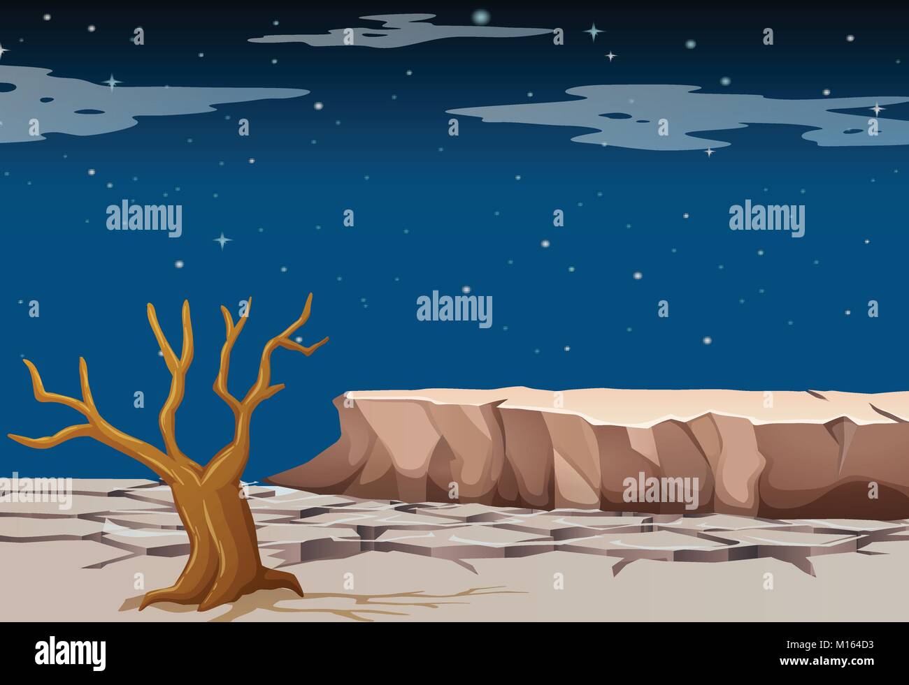 Dry ground picture Stock Vector Images - Alamy