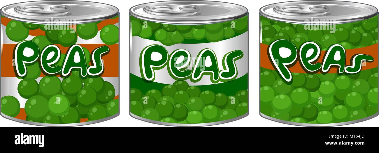 Three peas Stock Vector Images - Alamy