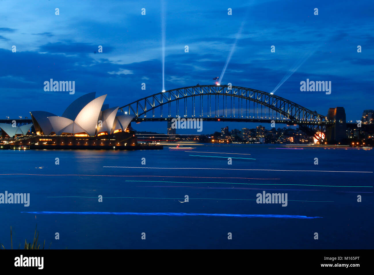 Harbour Bridge, Opera House of Sydney, Australia Stock Photo - Alamy