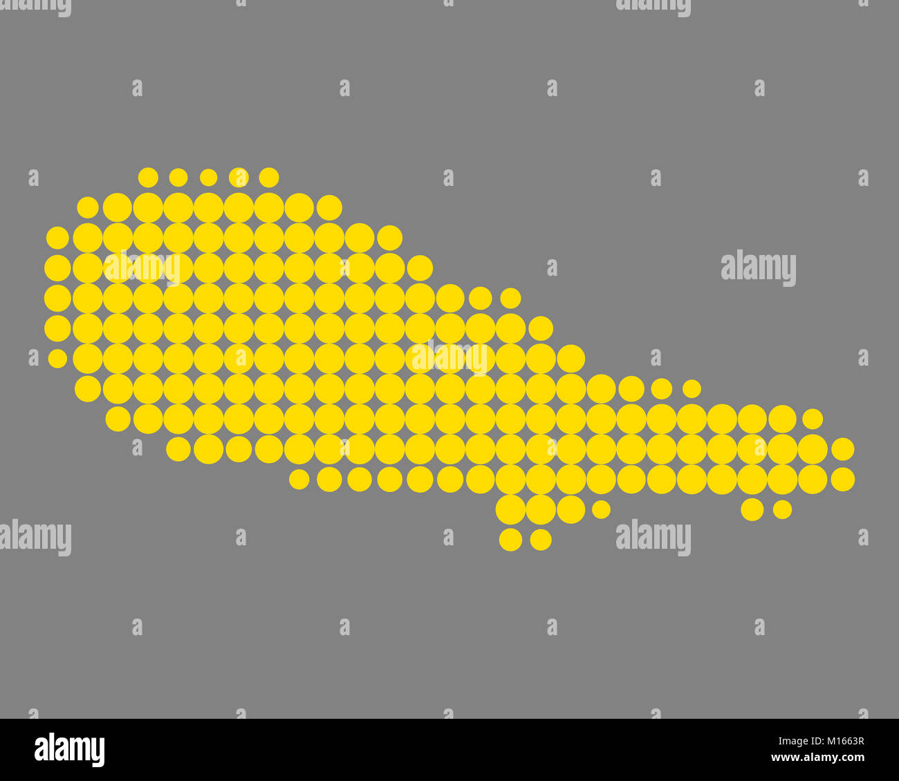 Map of Pico Stock Photo - Alamy