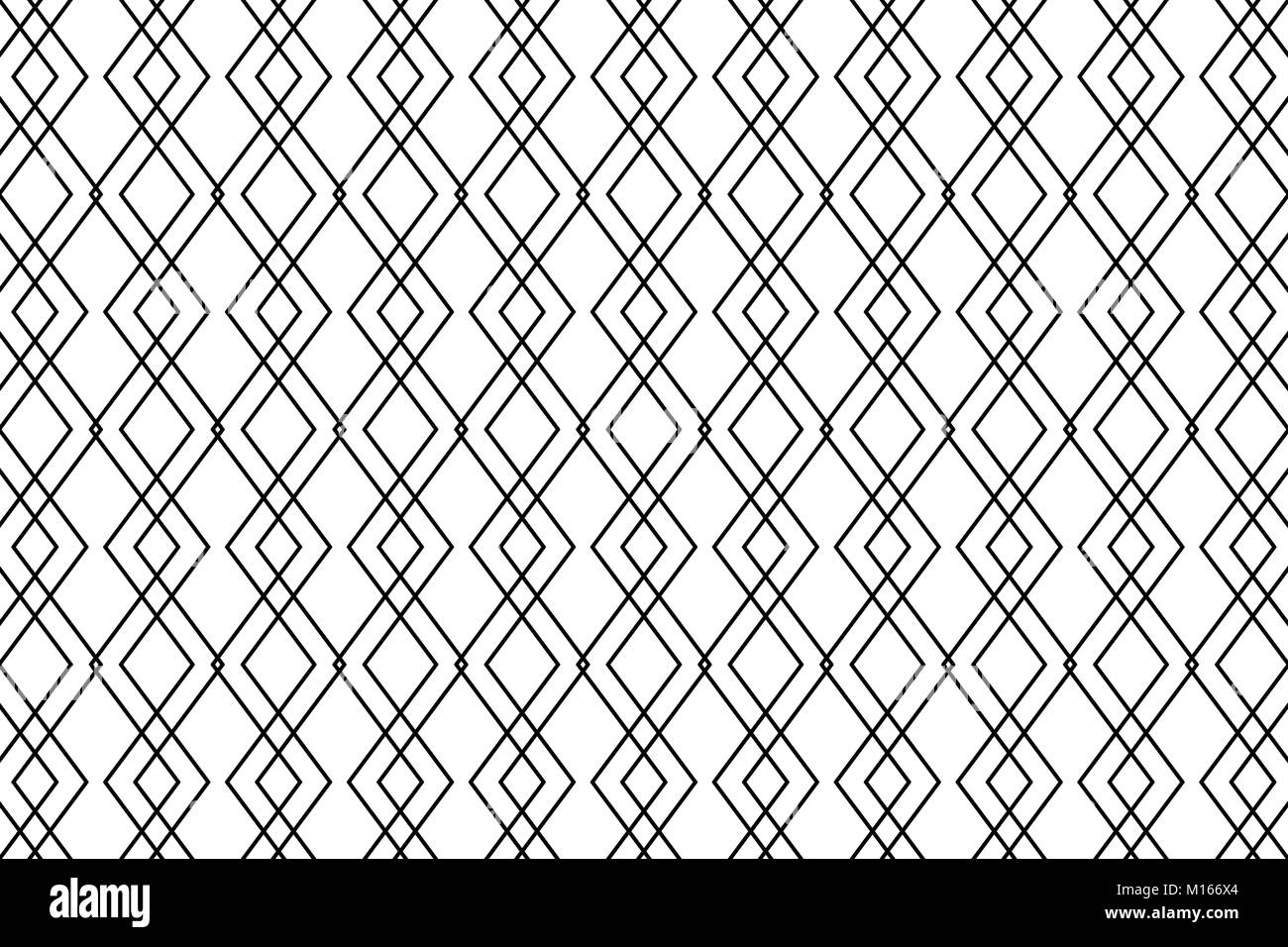 Simple striped background - black and white - vector pattern Stock ...