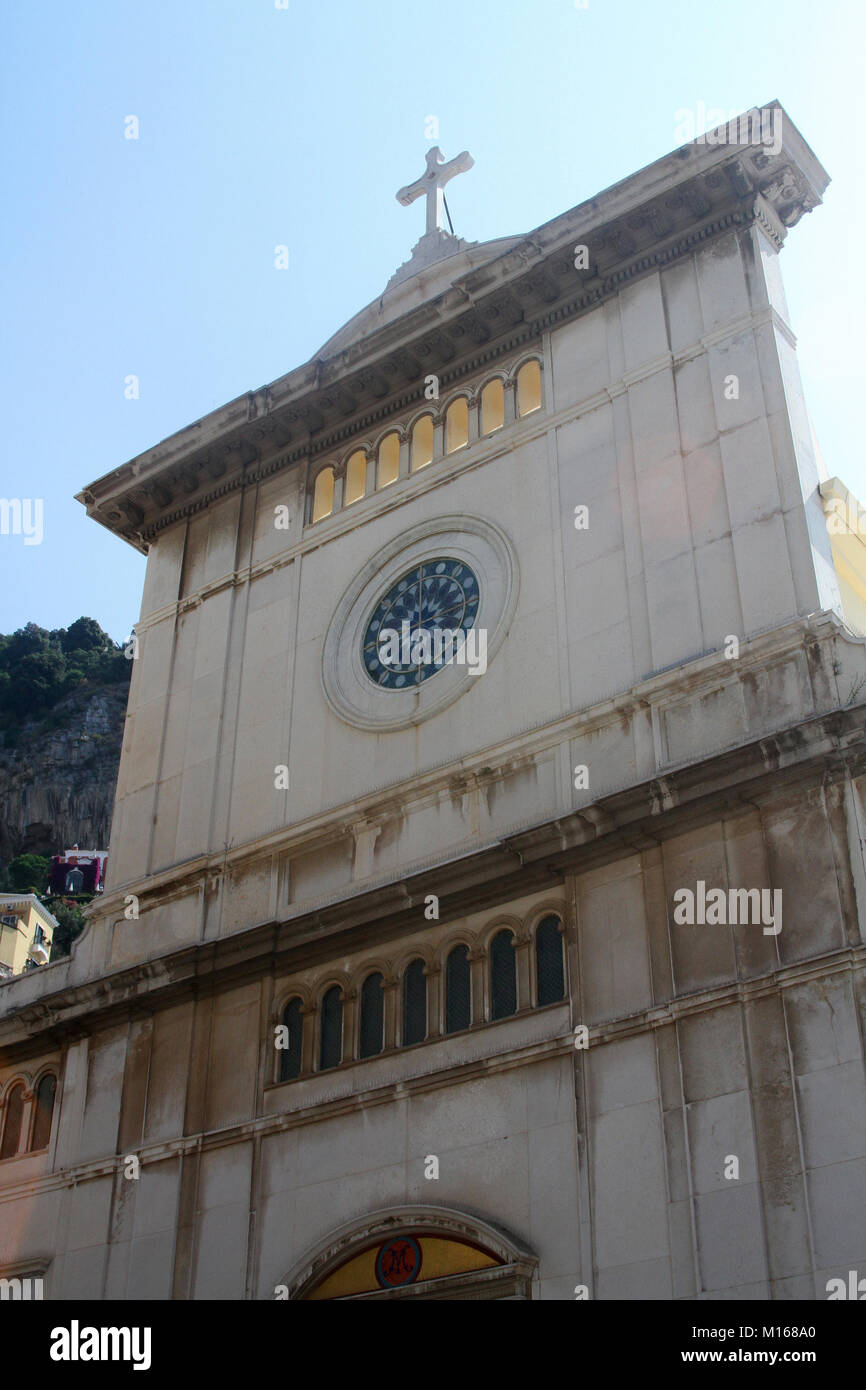 Church of santa maria assunta positano hi-res stock photography and ...
