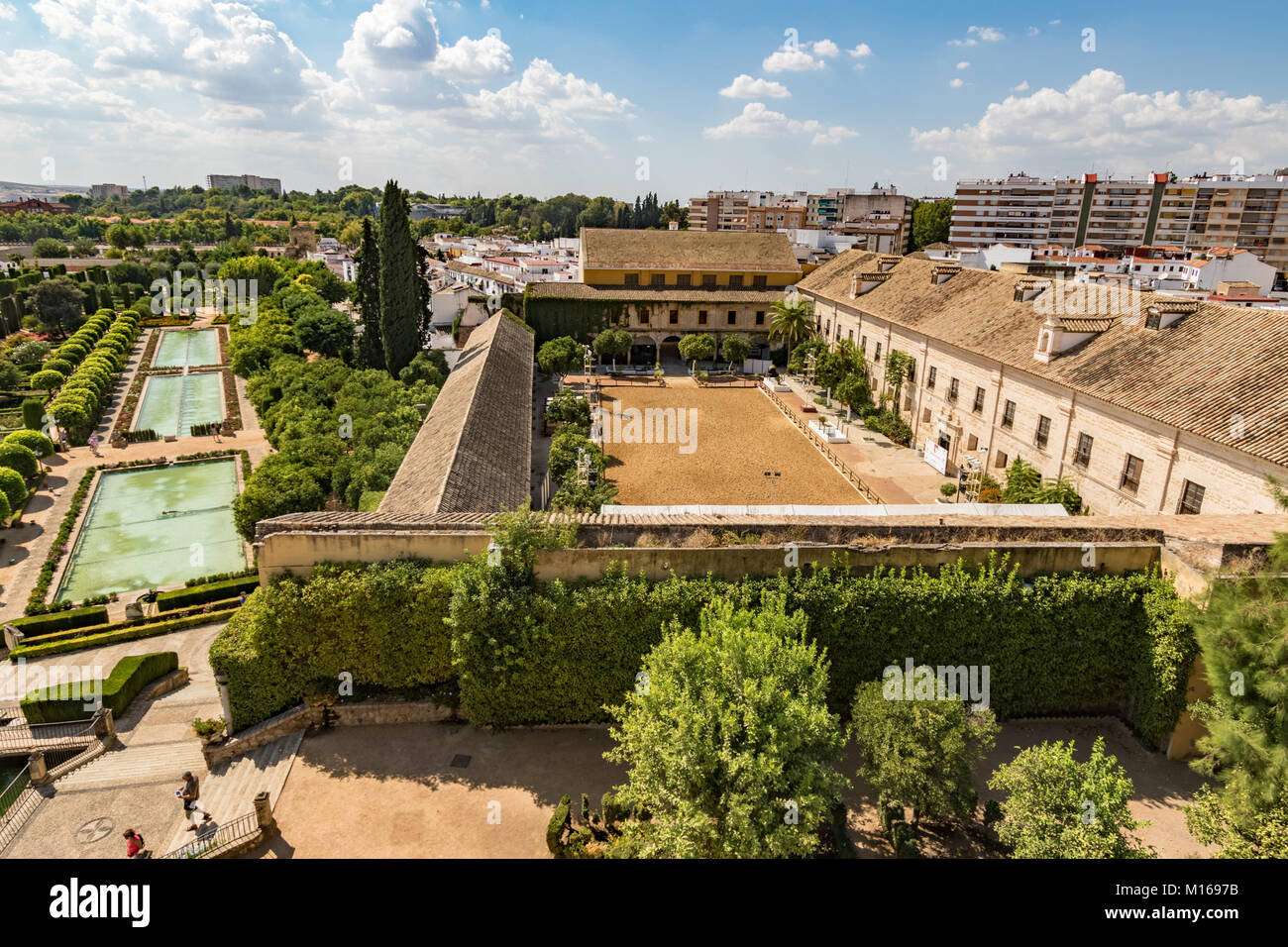 The Alcázar de los Reyes Cristianos is the castle of the Christian ...