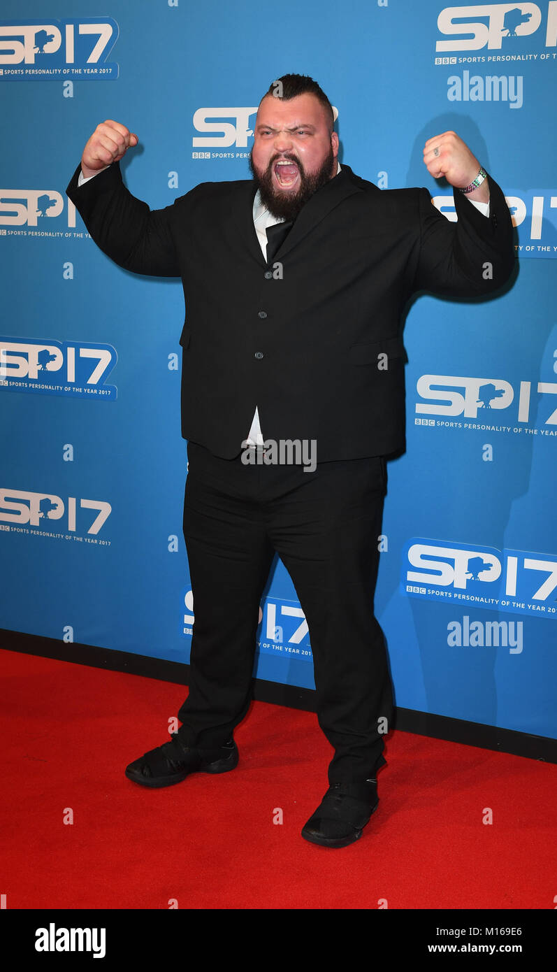 Eddy Hall arrives at the Echo Arena Liverpool for The BBC Sports ...