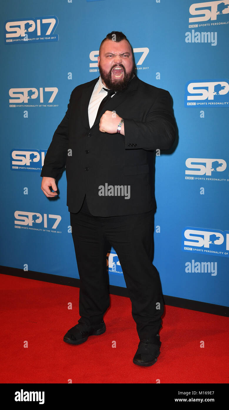 Eddy Hall arrives at the Echo Arena Liverpool for The BBC Sports ...