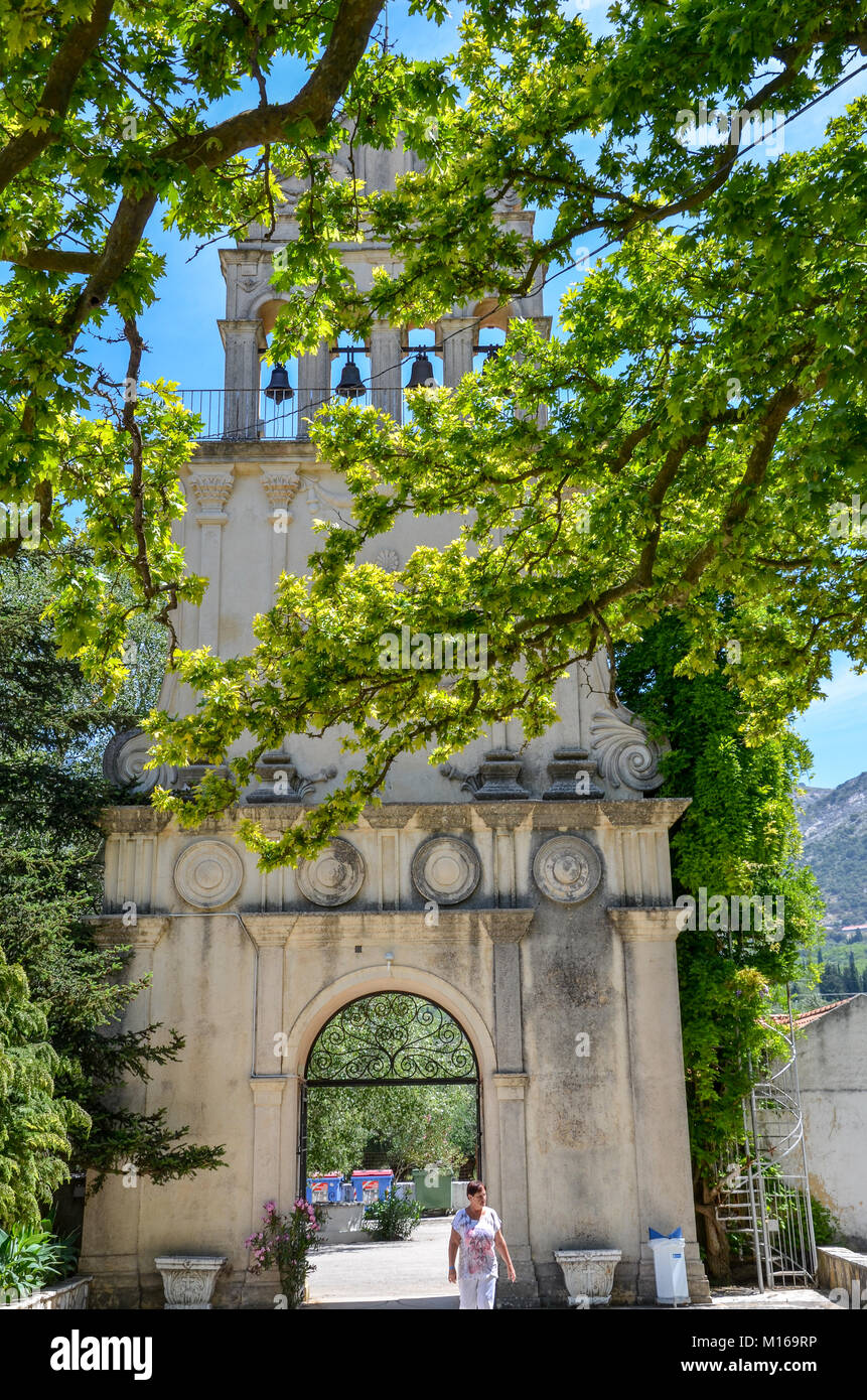The Monastery of Agios Gerasimos on Kefalonia Stock Photo - Alamy