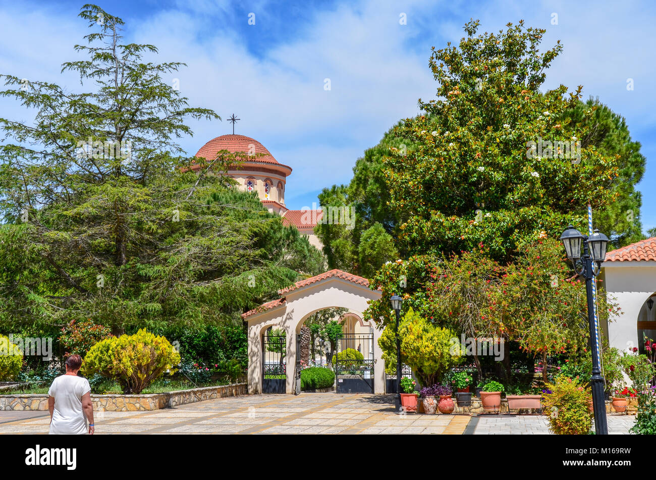 The Monastery of Agios Gerasimos on Kefalonia Stock Photo - Alamy