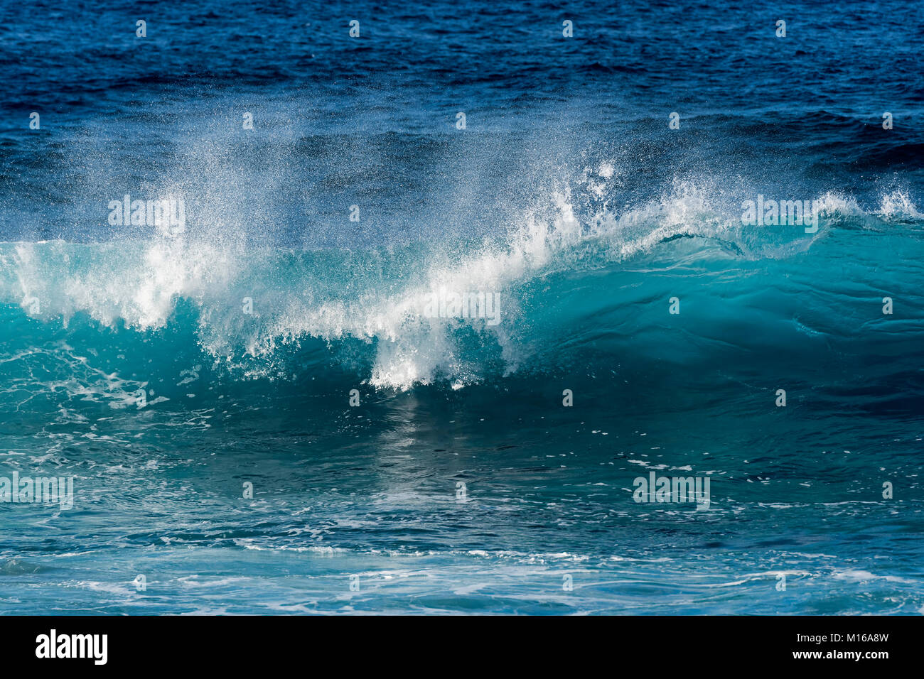 Surf in the Pacific Ocean, Easter Island, Valparaiso, Chile, Polynesia ...