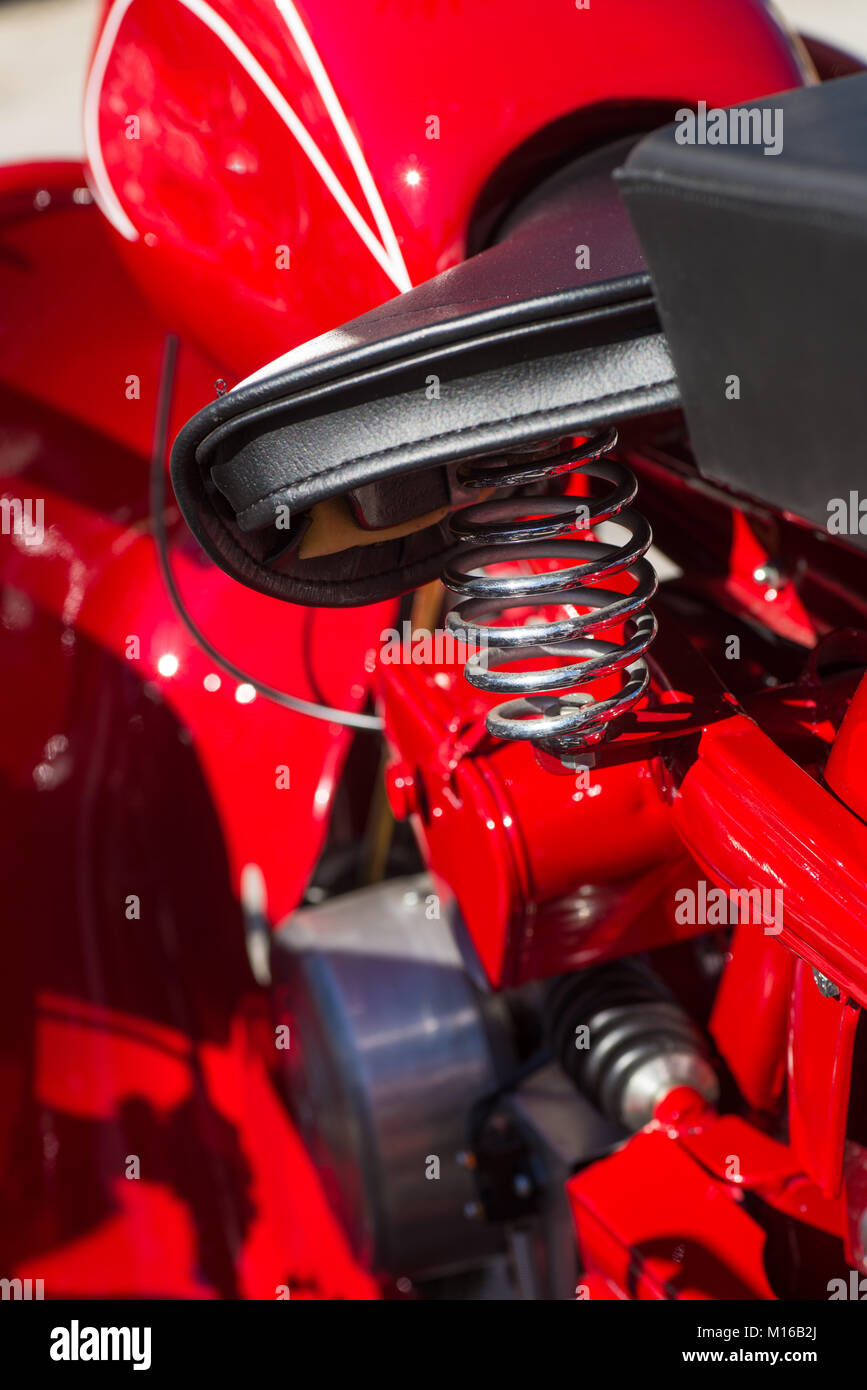 Motorcycle seat spring hi-res stock photography and images - Alamy