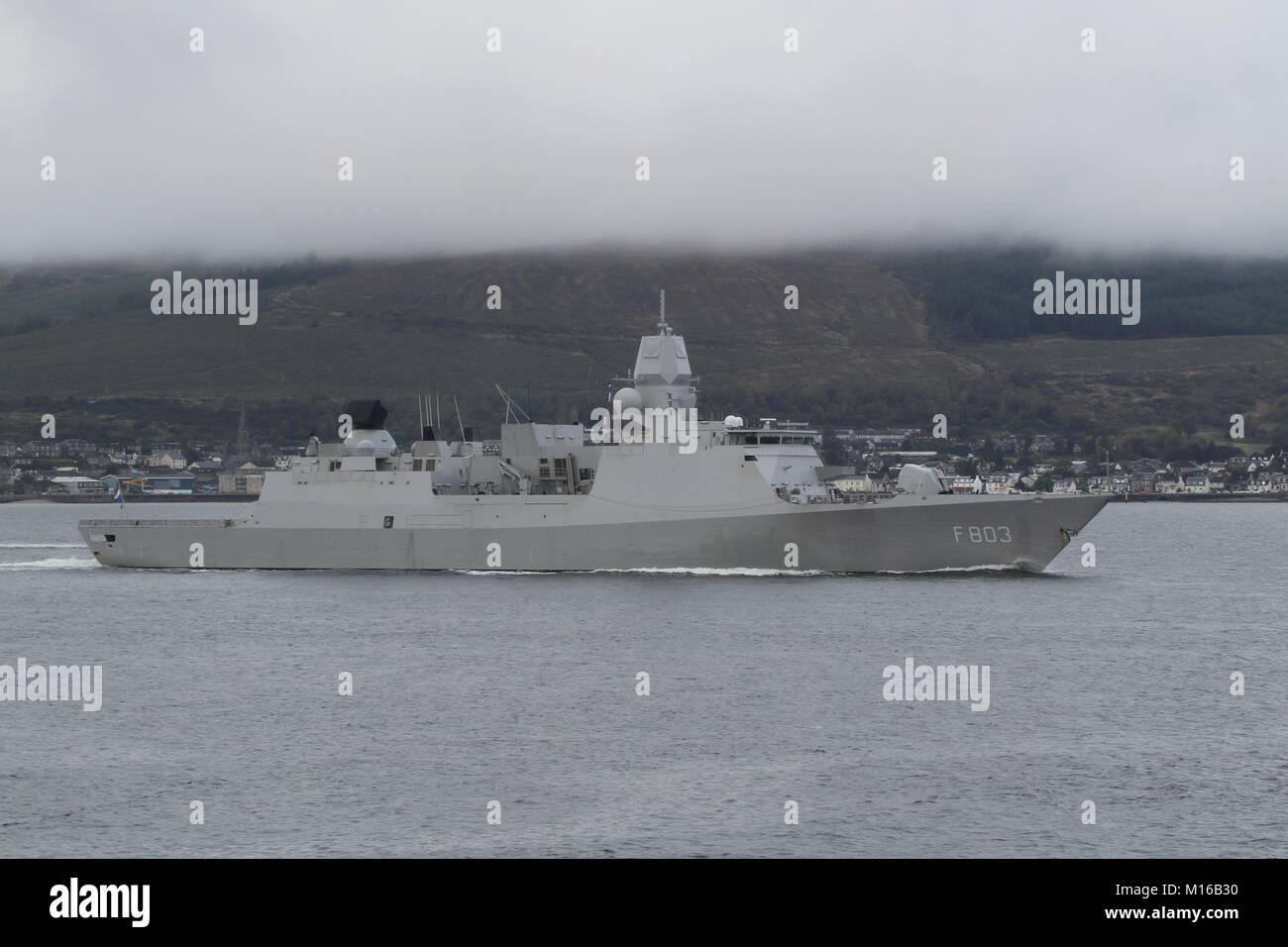 Hnlms Tromp Frigate Royal Netherlands High Resolution Stock Photography ...