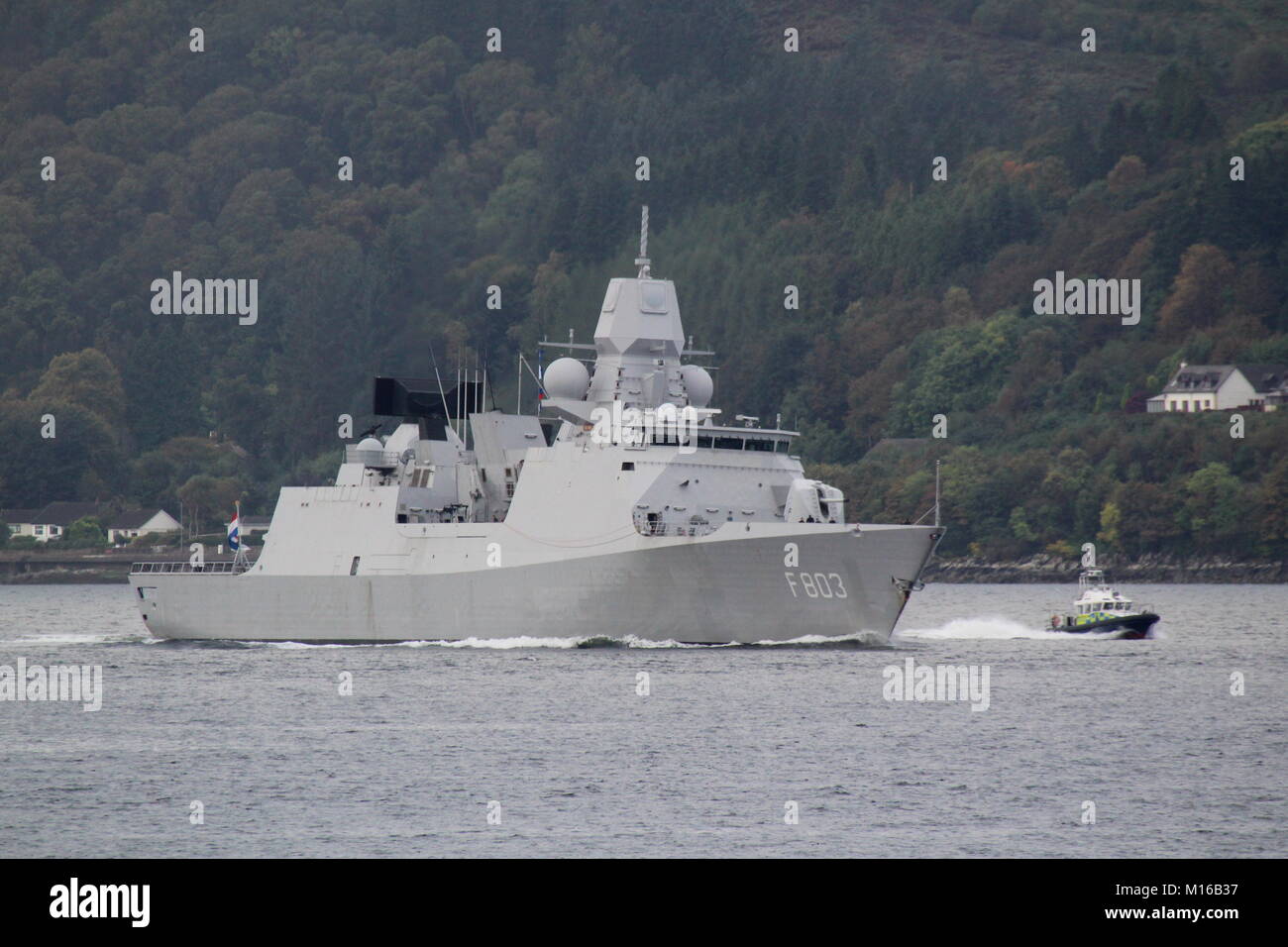 Hnlms Tromp Frigate Royal Netherlands High Resolution Stock Photography ...
