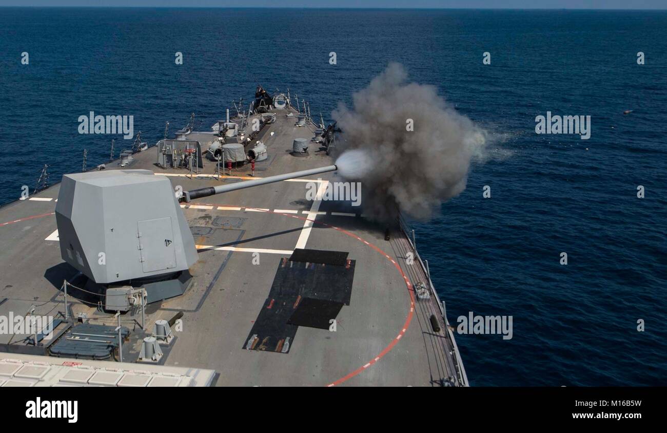 Arleigh burke class guided missile destroyer uss sampson ddg 102 hi-res stock photography and ...