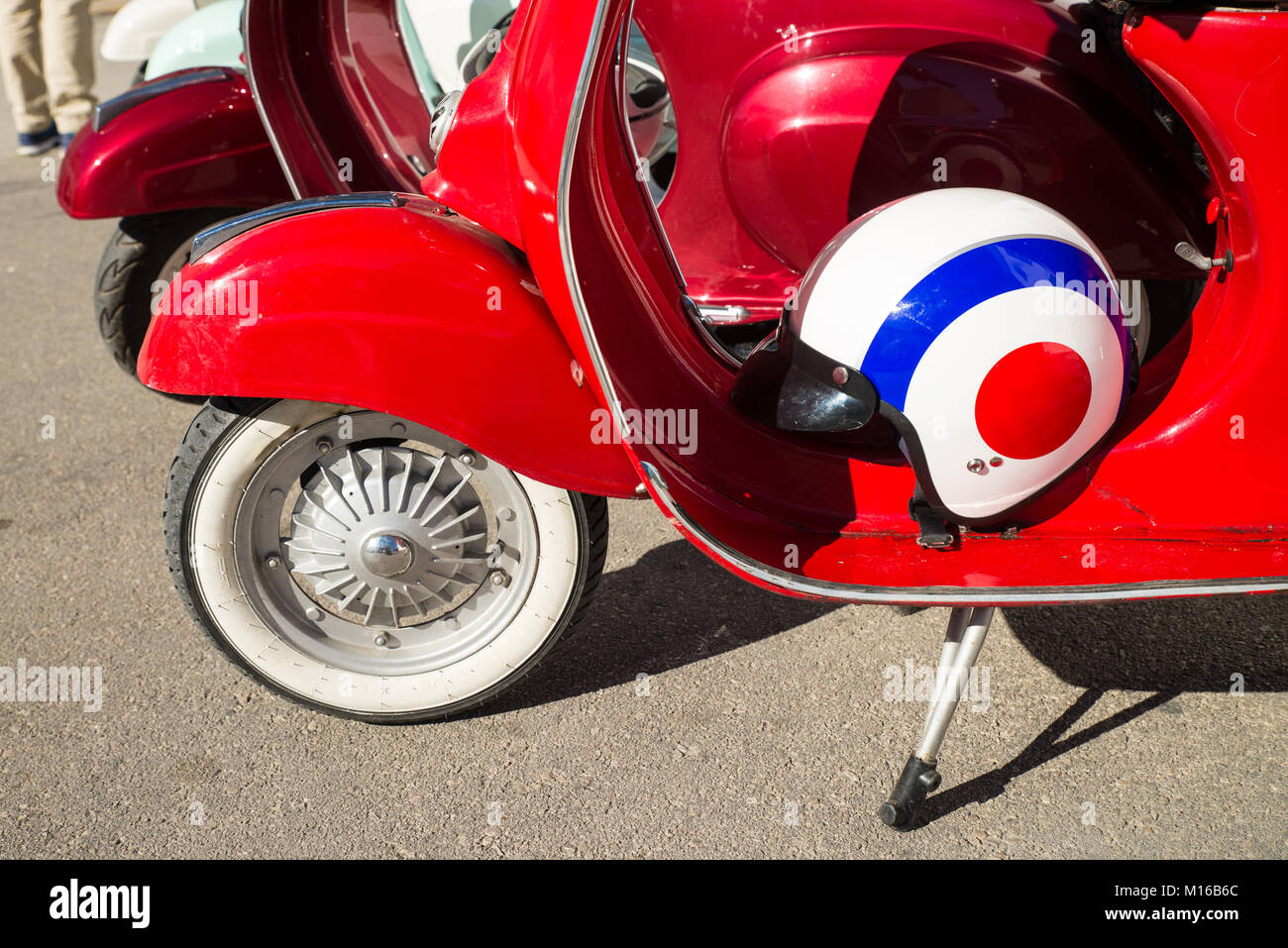 Oldtimer scooters hi-res stock photography and images - Alamy