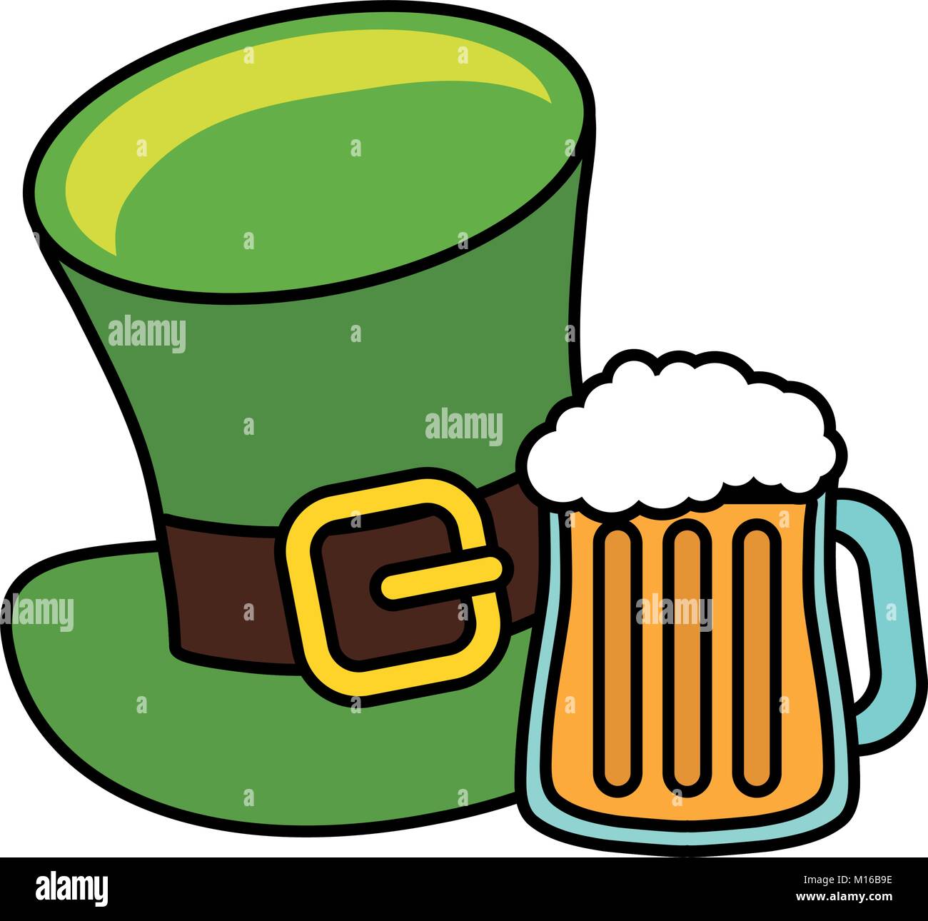 Irish top hat design Stock Vector Image & Art - Alamy