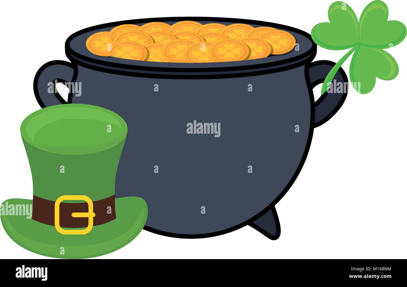 Irish pot design Stock Vector Image & Art - Alamy