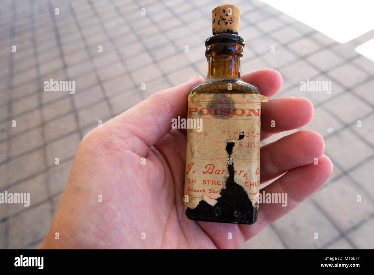 Real Poison Bottle