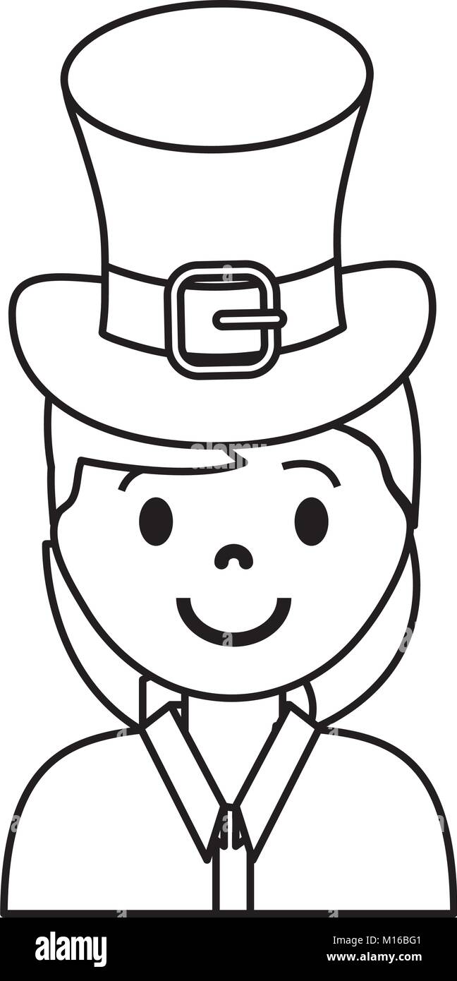 Irish top hat design Stock Vector Image & Art - Alamy