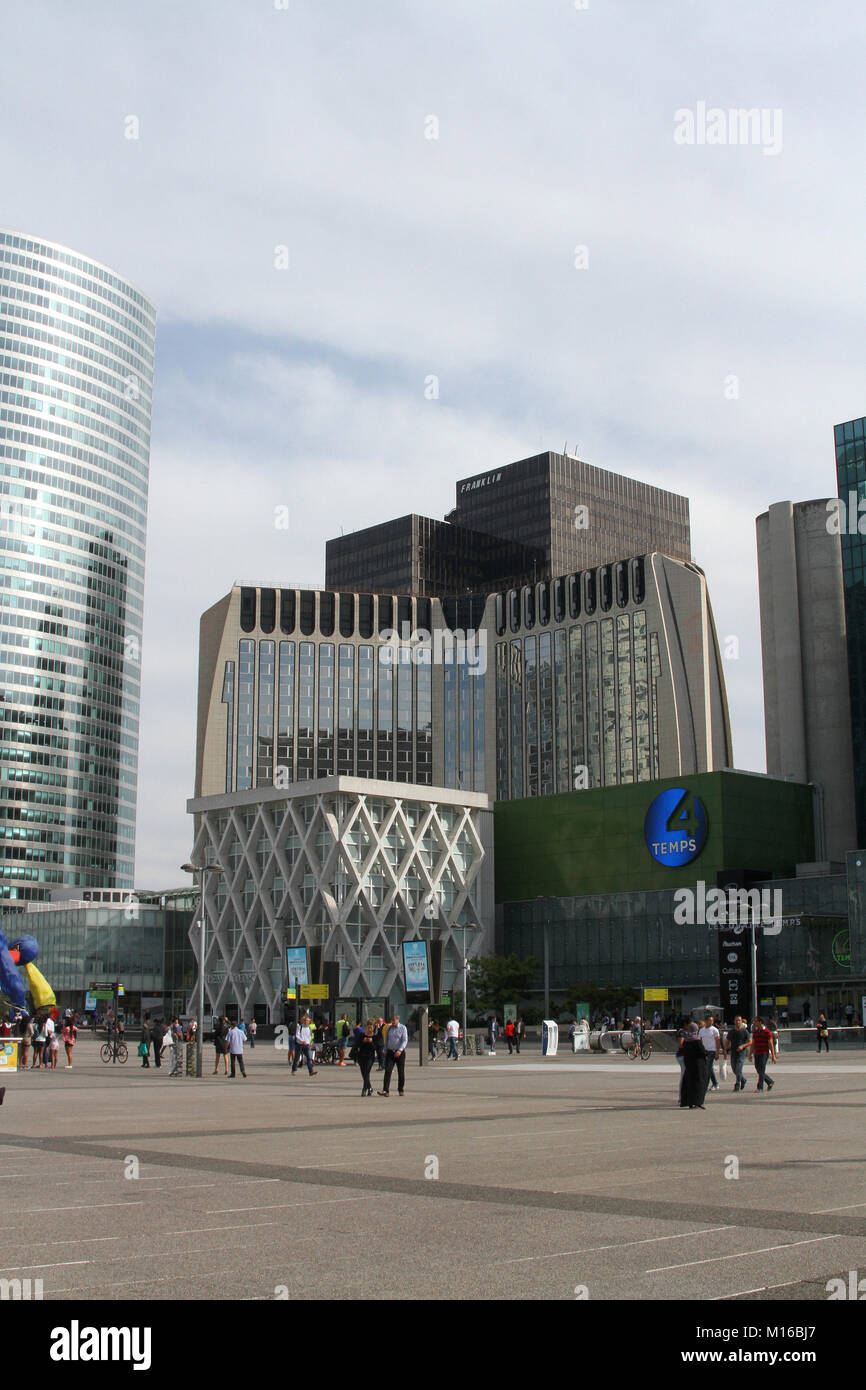 The EDF Tower, Tower PB45, Franklin Tower, Les Quatre Temps shopping ...